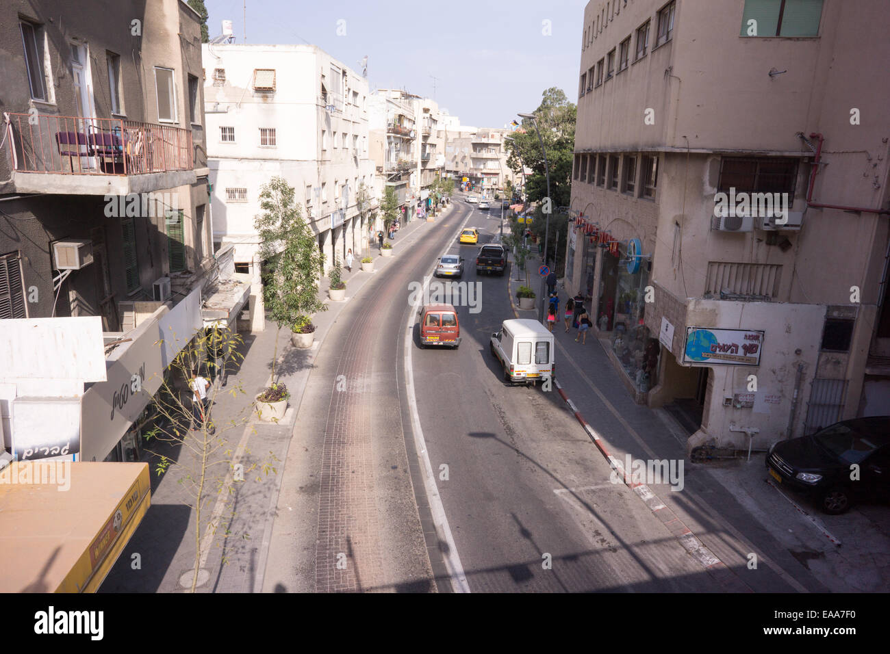 Street Scenes Haifa Israel Stock Photo - Alamy