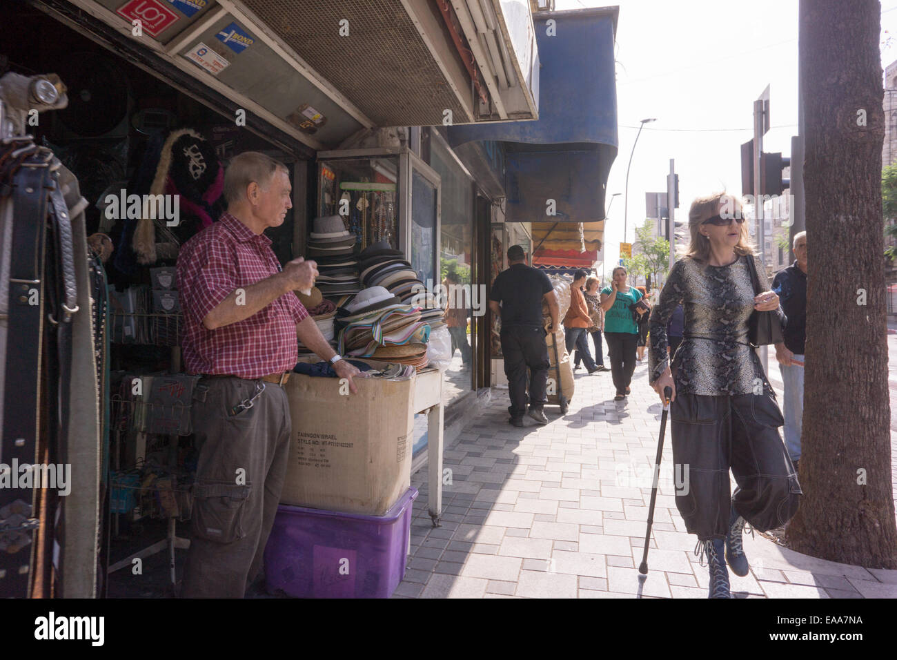 Street Scenes Haifa Israel Stock Photo - Alamy