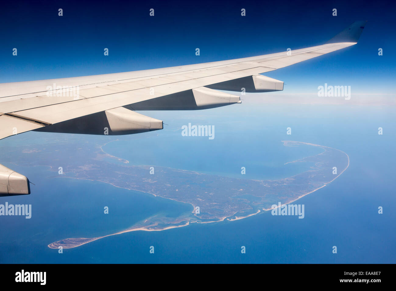 Cape Cod, Massachusetts, form the air, USA Stock Photo - Alamy