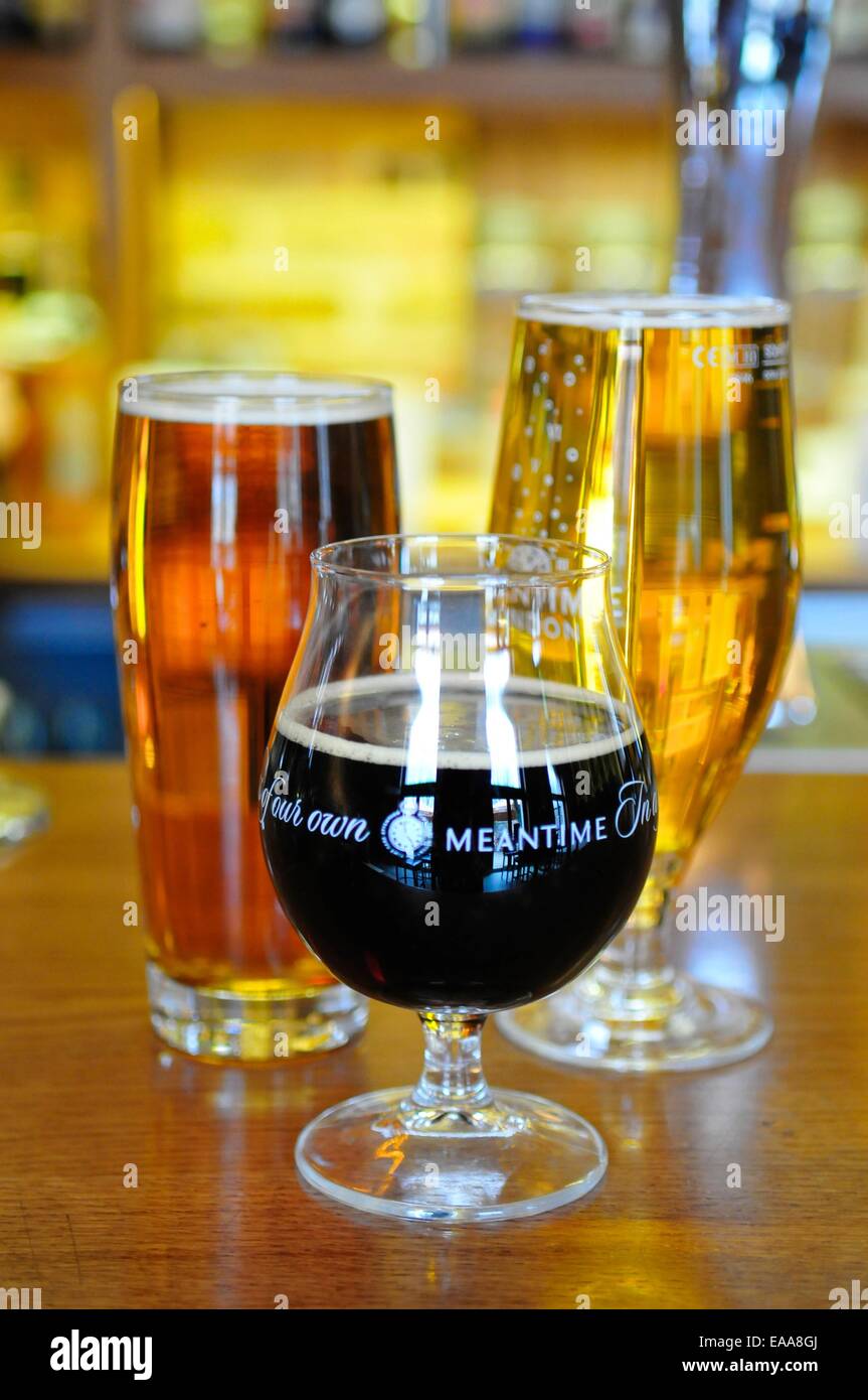 Greenwich meantime beer hi-res stock photography and images - Alamy