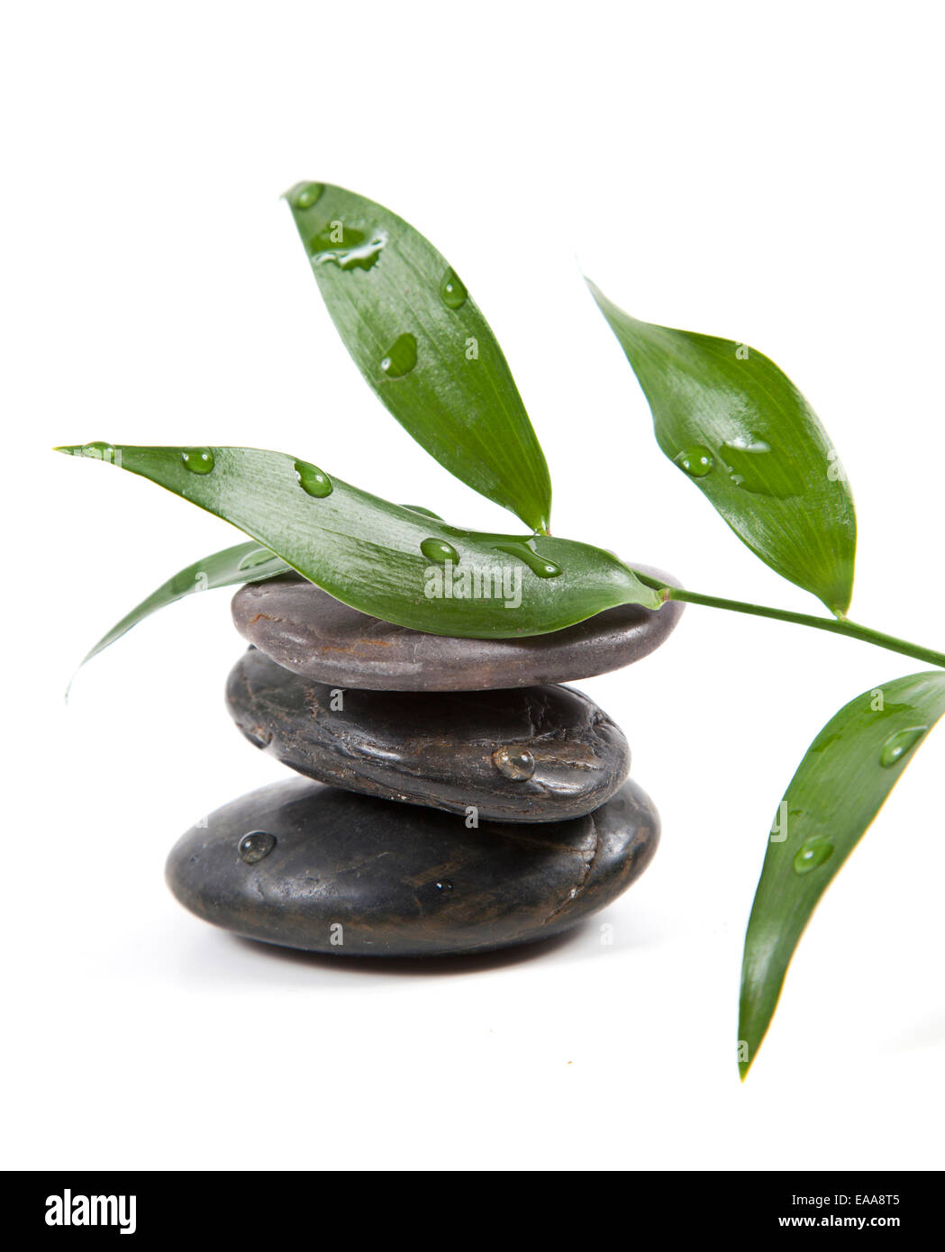 Garden decoration water stone Cut Out Stock Images & Pictures - Alamy