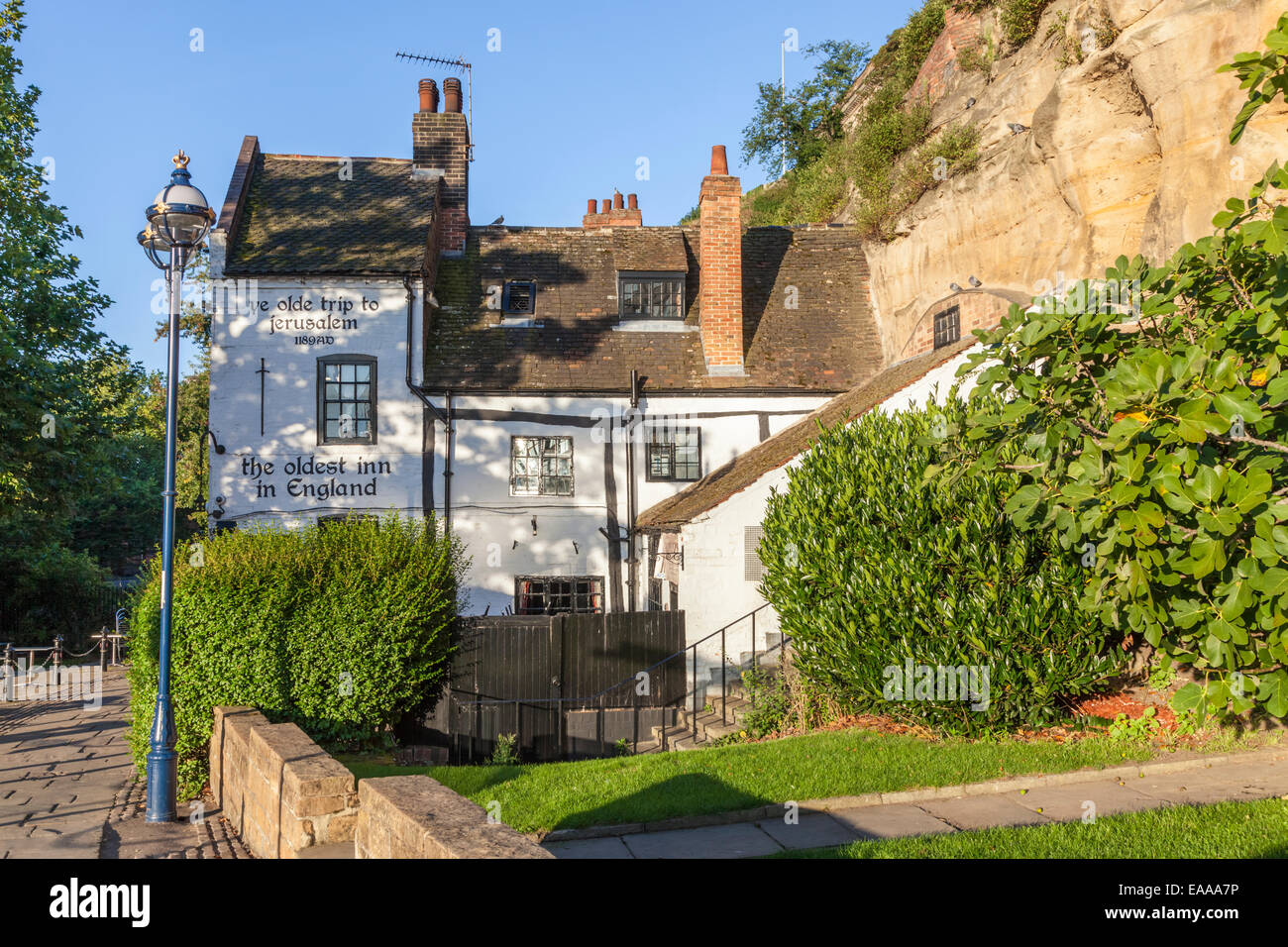 Ye olde trip to jerusalem hi-res stock photography and images - Alamy