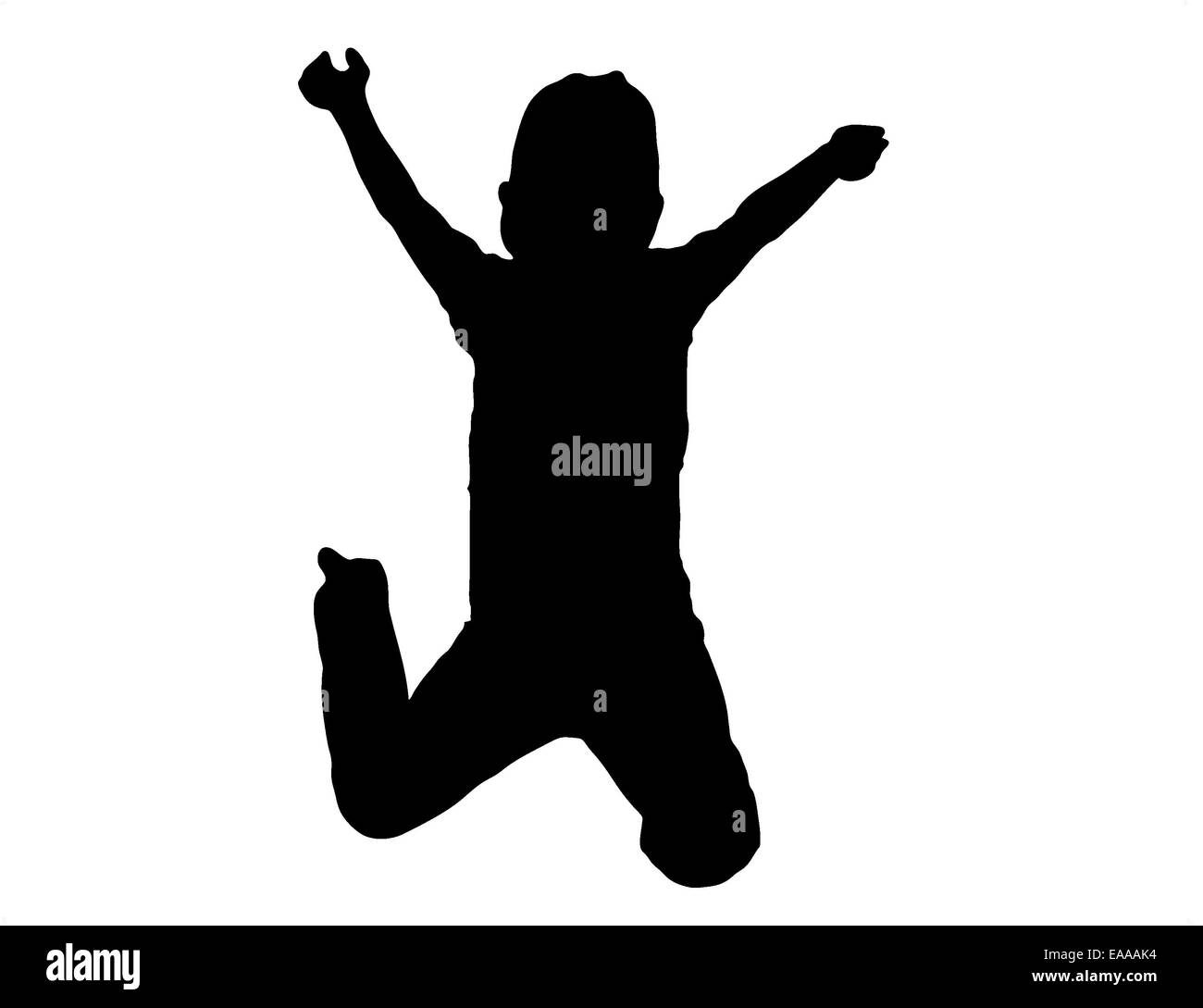 Kids jumping Cut Out Stock Images & Pictures - Alamy