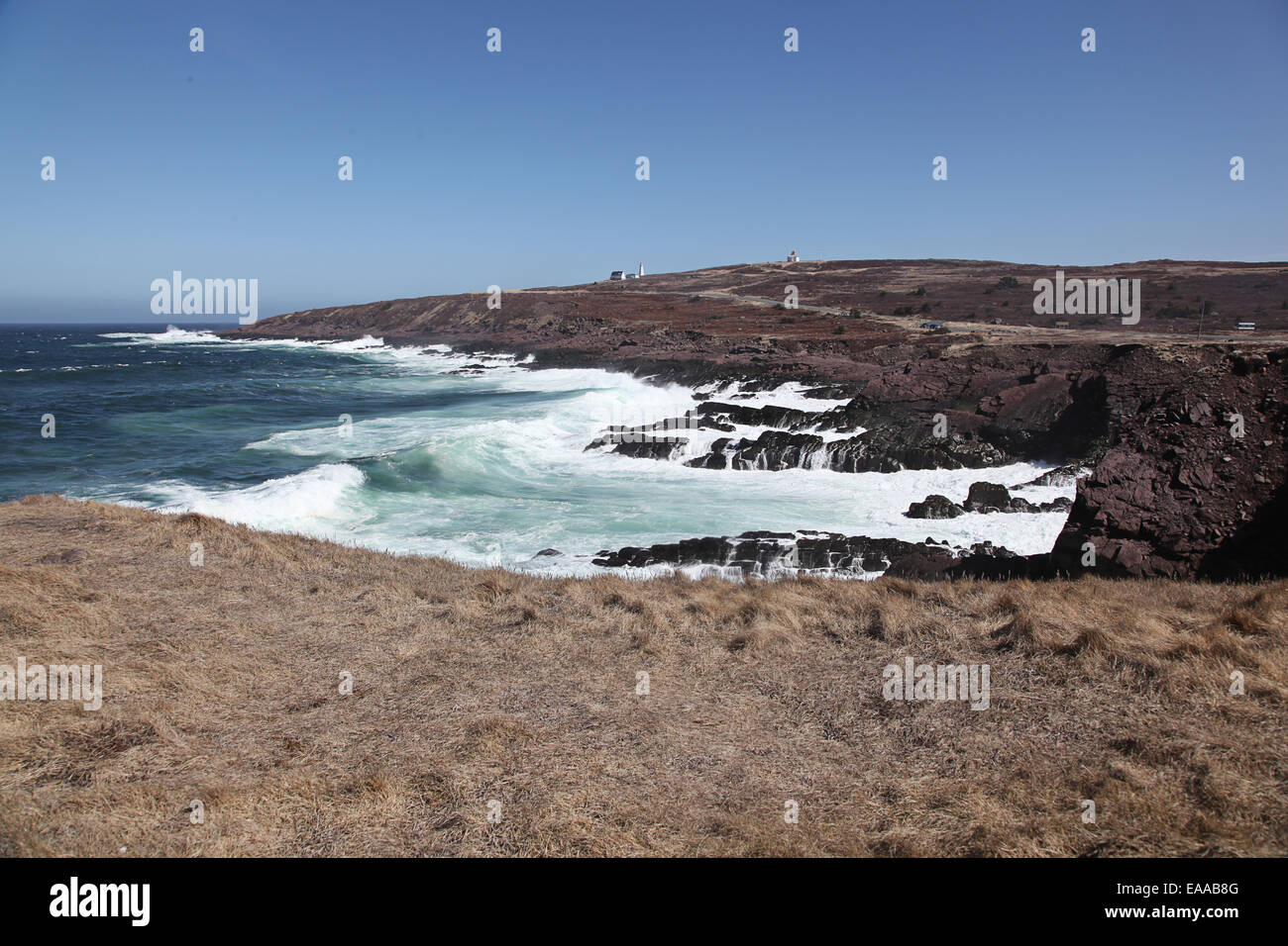 Beautiful sandy beach in rural newfoundland Stock Photo - Alamy
