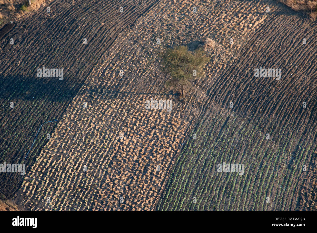 Aerial images of Zimbabwe's rural farmlands Stock Photo - Alamy