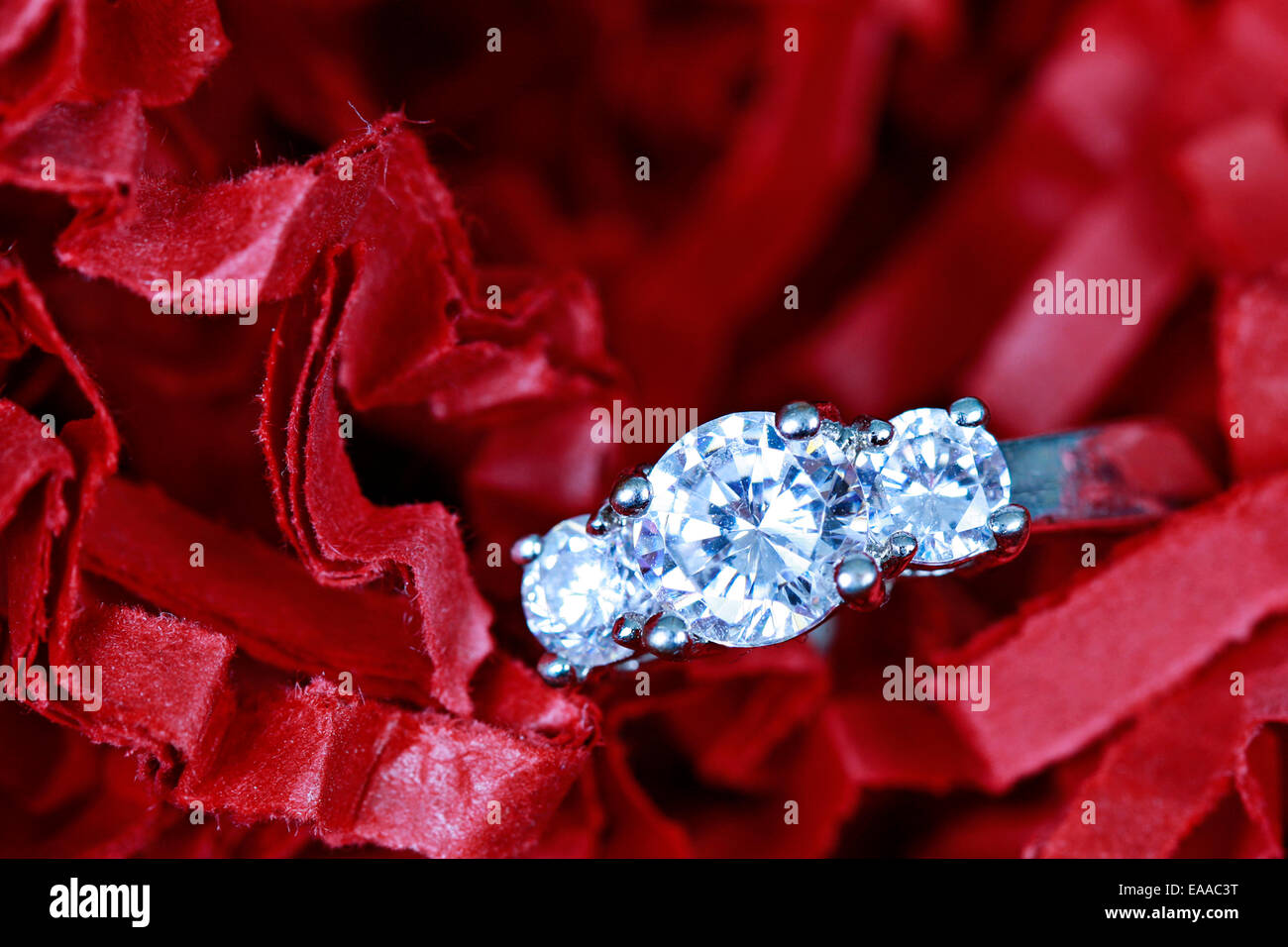 Engagement Ring taken closeup Stock Photo - Alamy