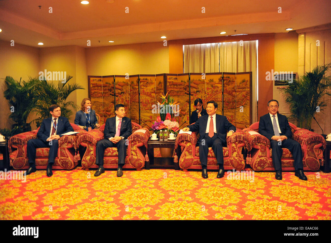 Zhuhai, China's Guangdong Province. 10th Nov, 2014. Chinese Vice ...