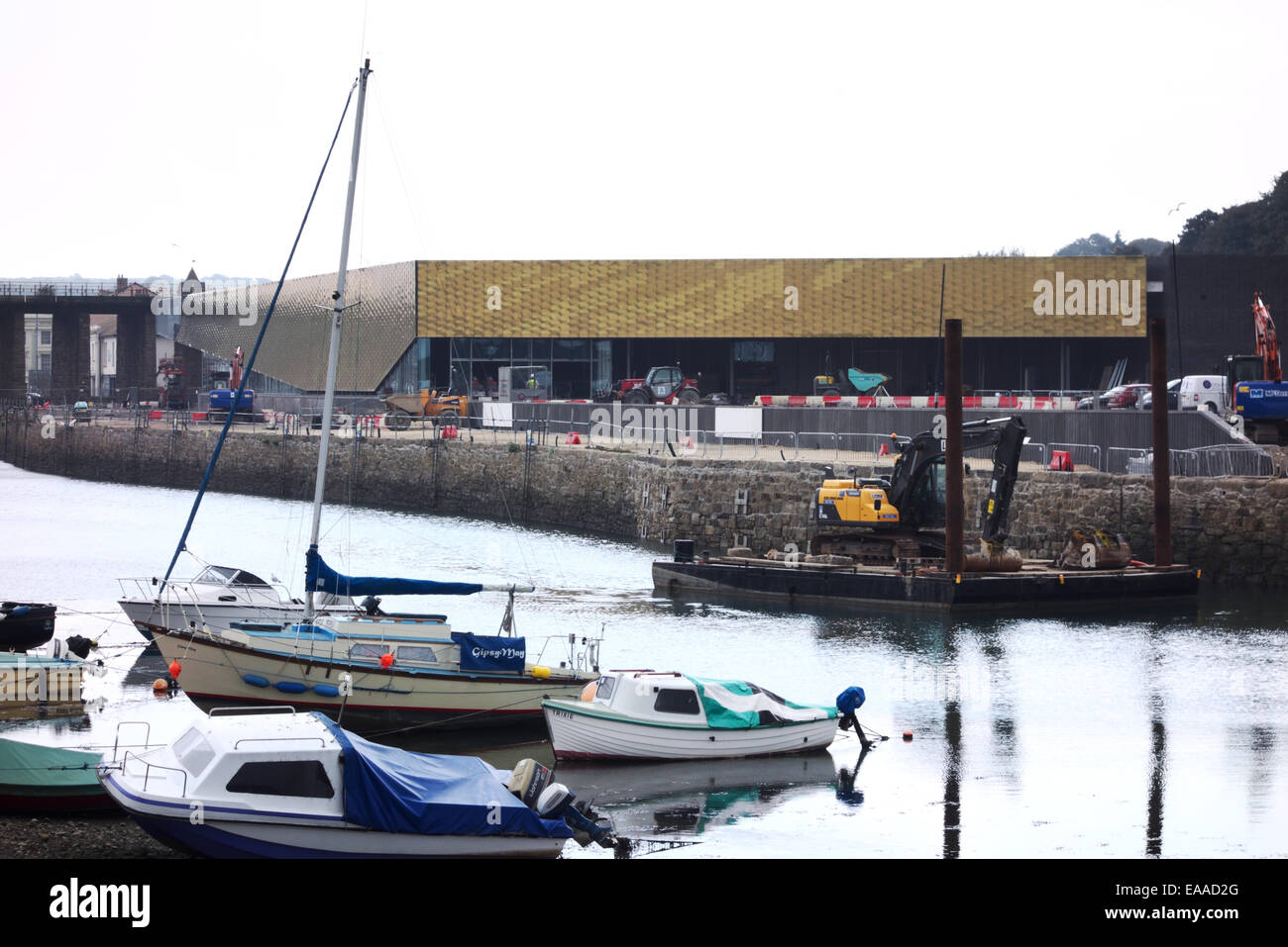 New Asda store under construction at Hayle Cornwall UK Stock Photo - Alamy