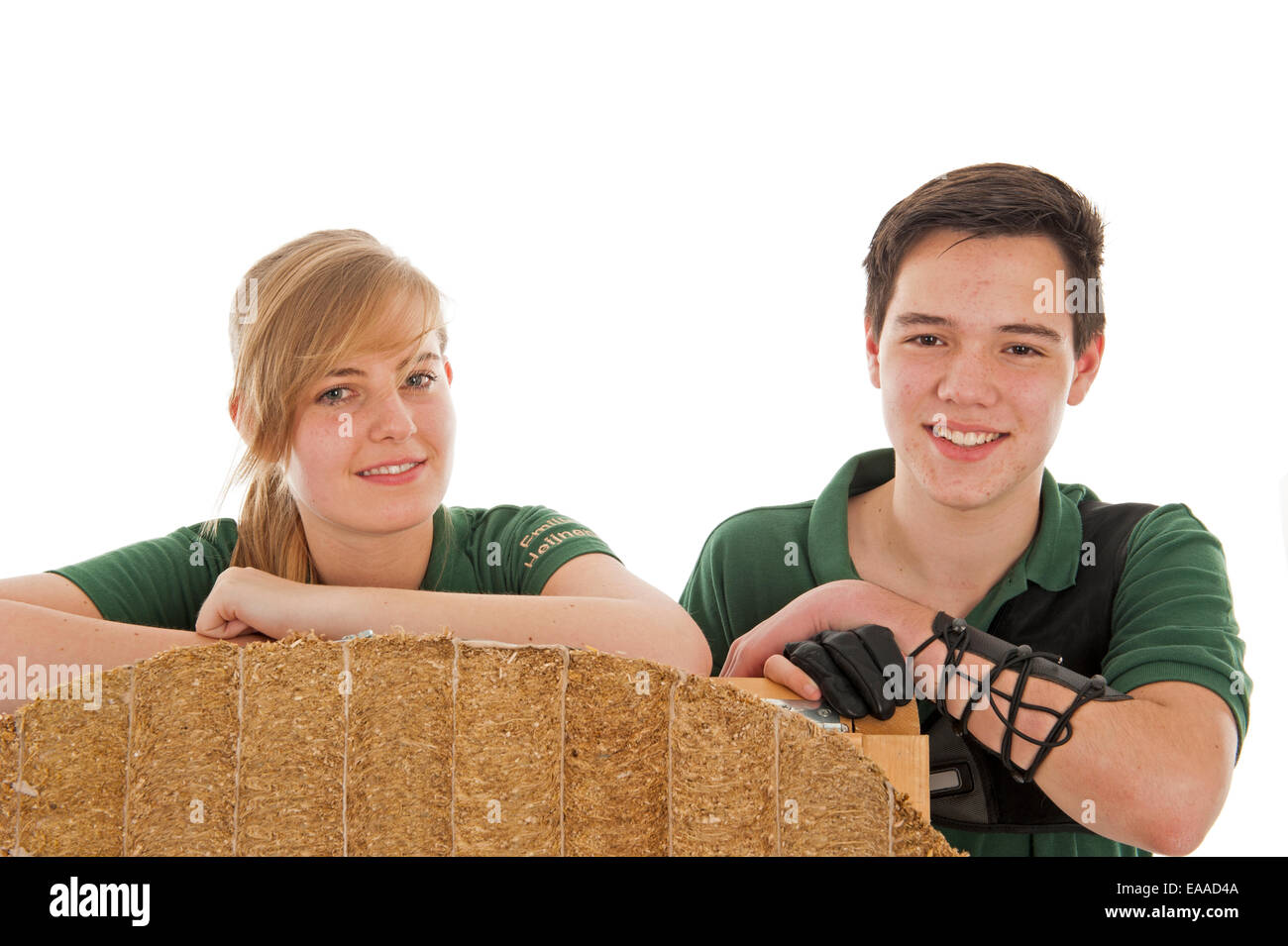 Girl and boy standing hi-res stock photography and images - Alamy