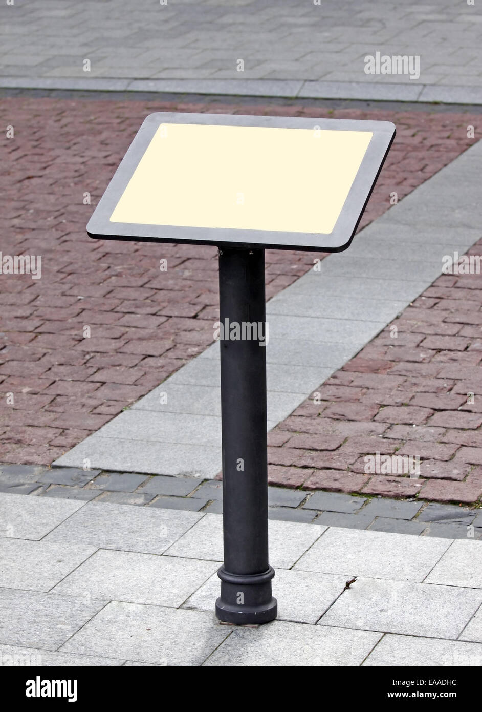 Information placard hi-res stock photography and images - Alamy
