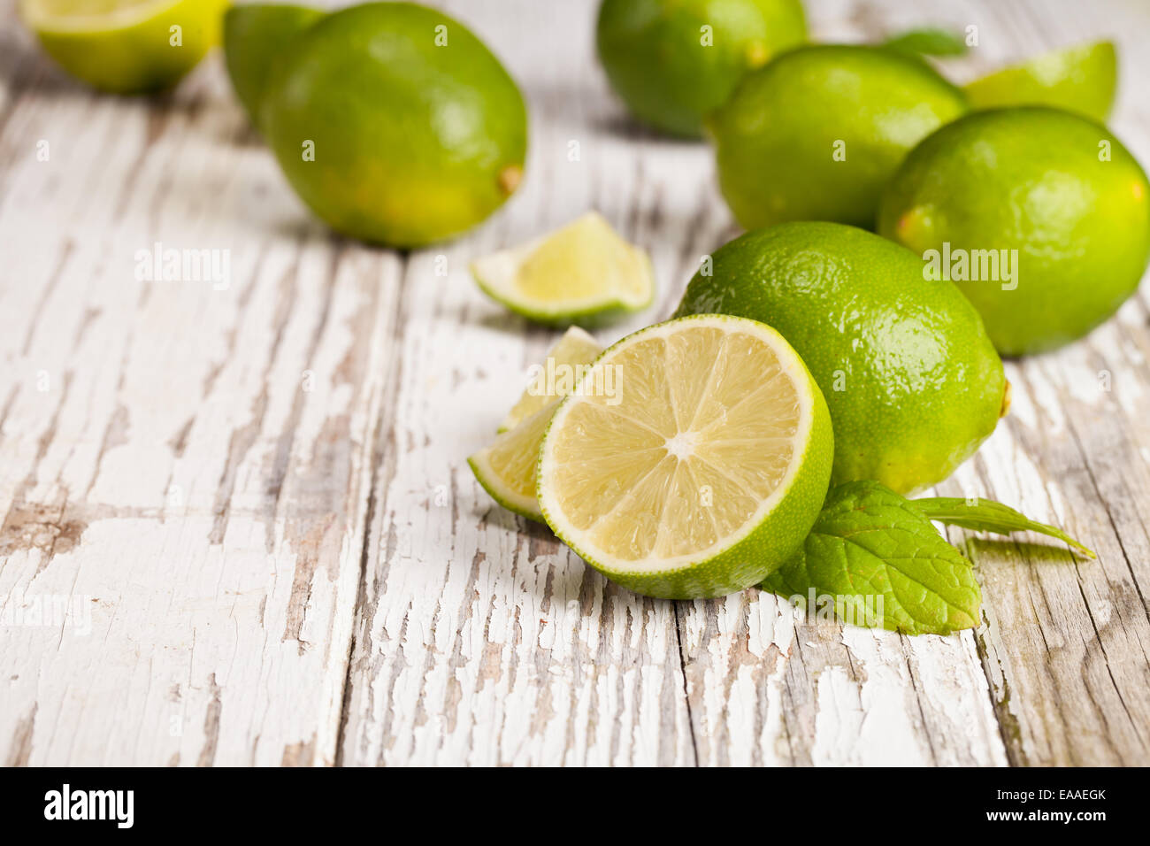 Group fresh organic limes hi-res stock photography and images - Alamy