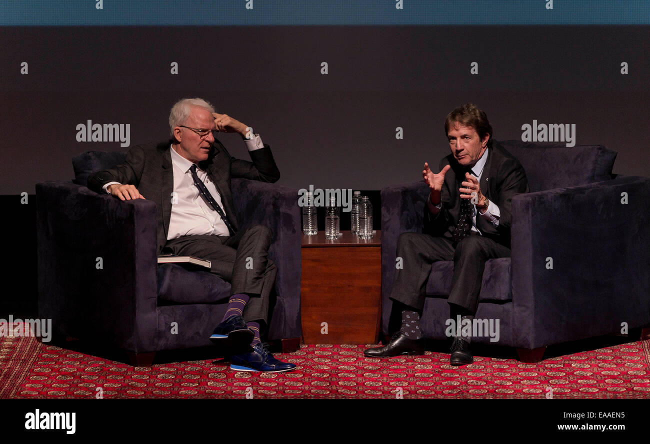 Glendale, California, USA. 09th Nov, 2014. STEVE MARTIN and MARTIN ...