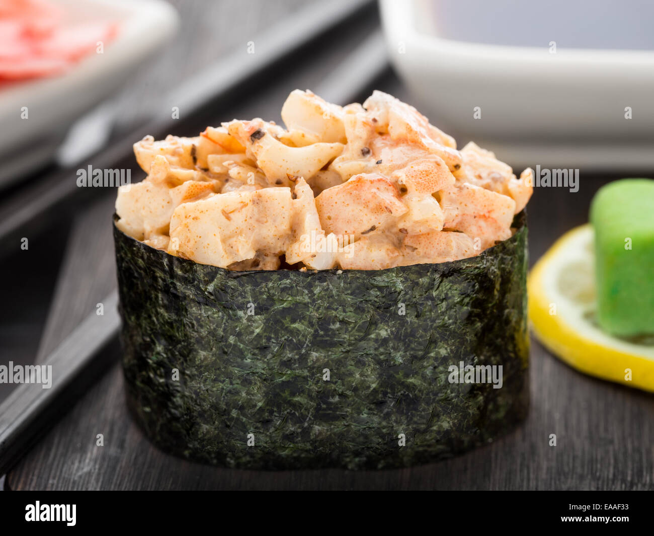 Gunkan shrimp hi-res stock photography and images - Alamy