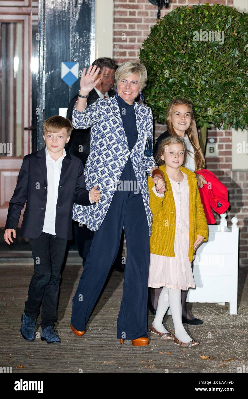 Apeldoorn, The Netherlands. 9th Nov, 2014. Dutch Princess Laurentien ...