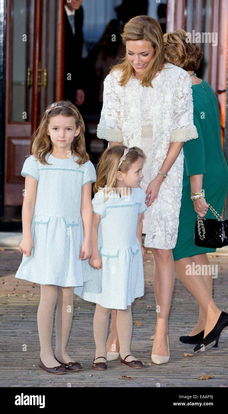 Apeldoorn, The Netherlands. 9th Nov, 2014. Dutch Princess Aimee and her ...