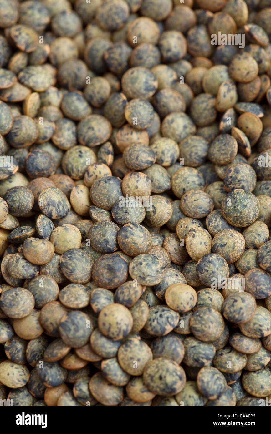 Organic green lentils hi-res stock photography and images - Alamy
