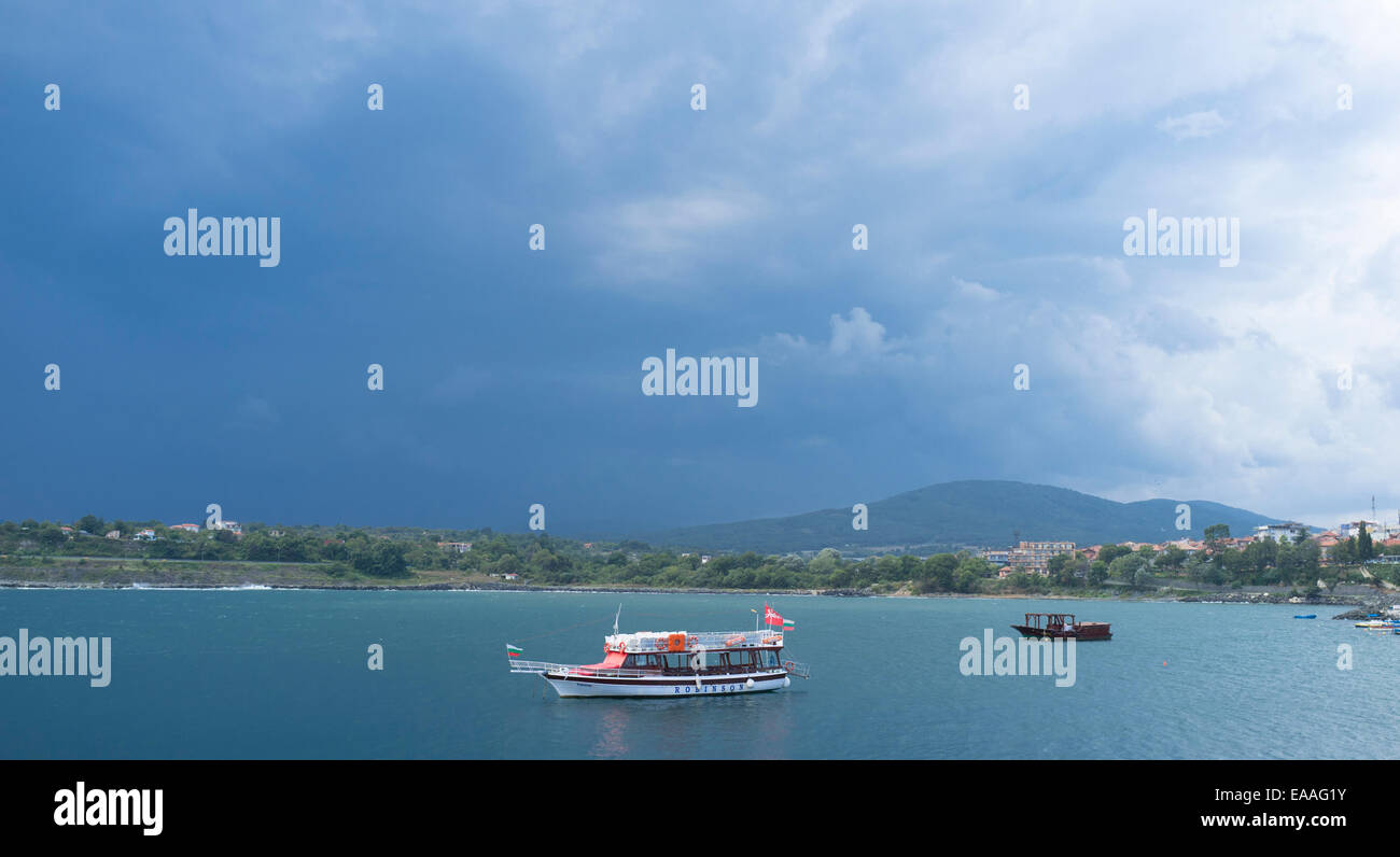 Bay near of City of Tsarevo, Bulgaria Stock Photo - Alamy