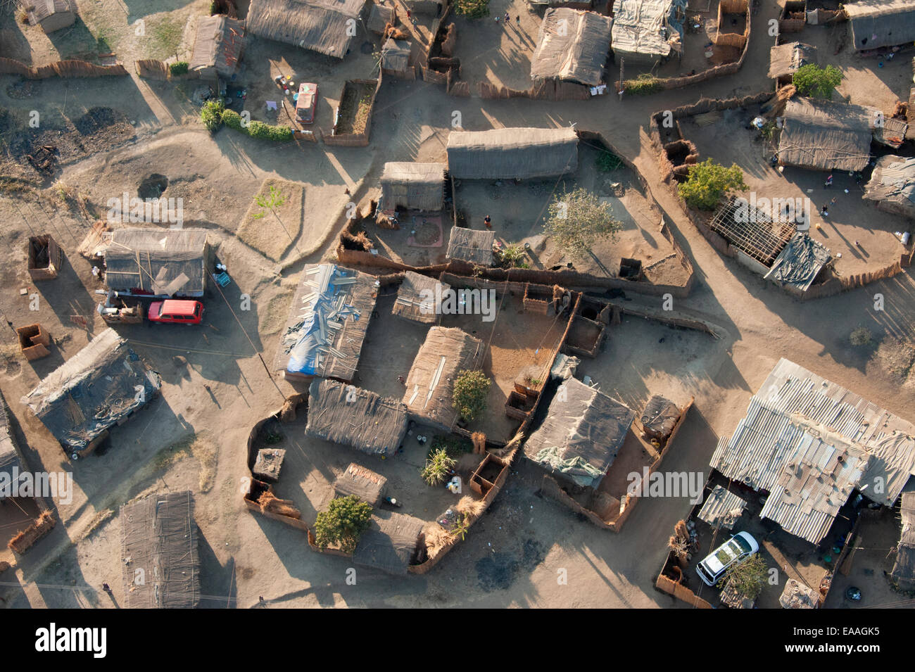 Aerial images of Zimbabwe's rural farmlands Stock Photo - Alamy
