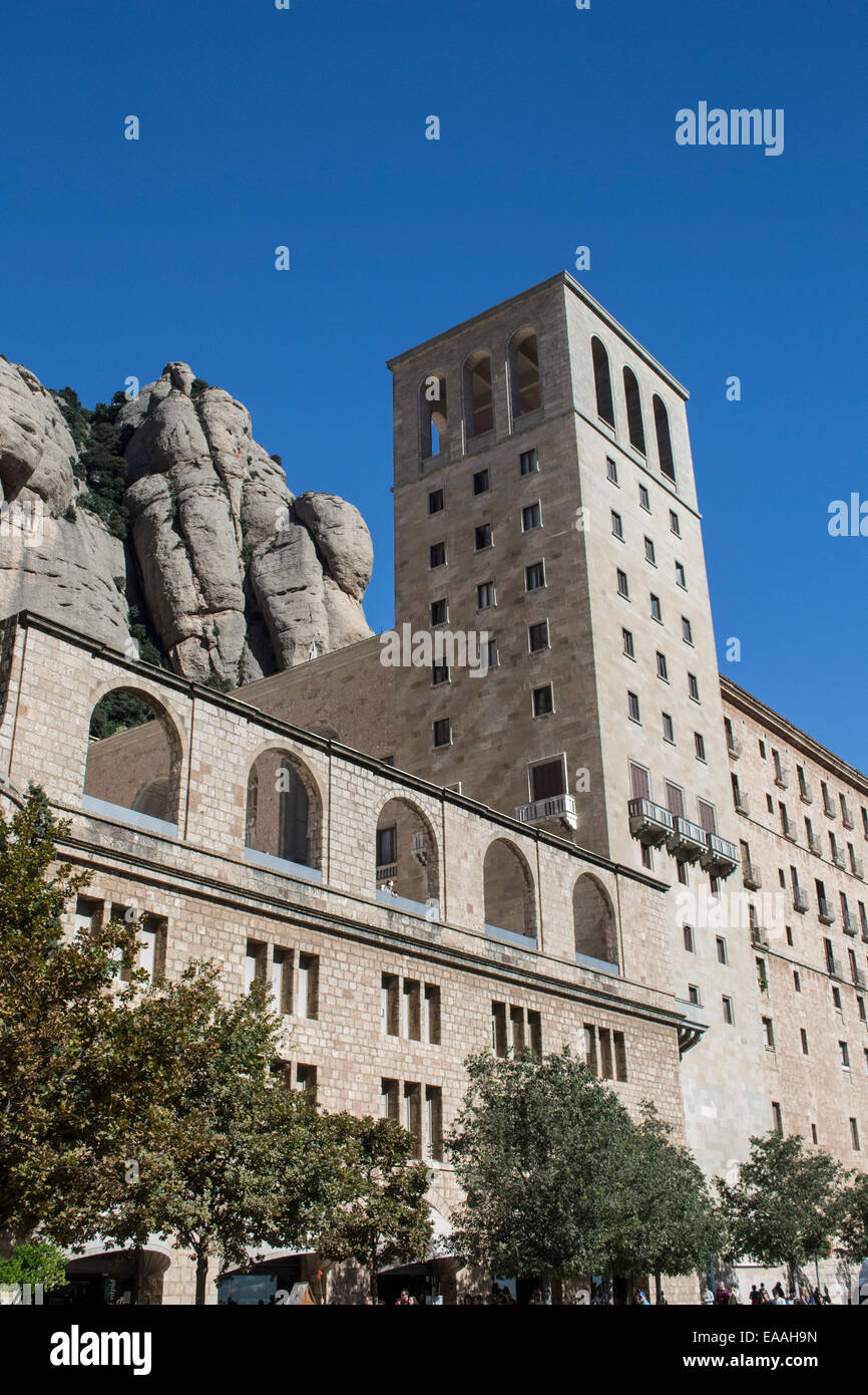 Monastery of Montserrat Stock Photo - Alamy