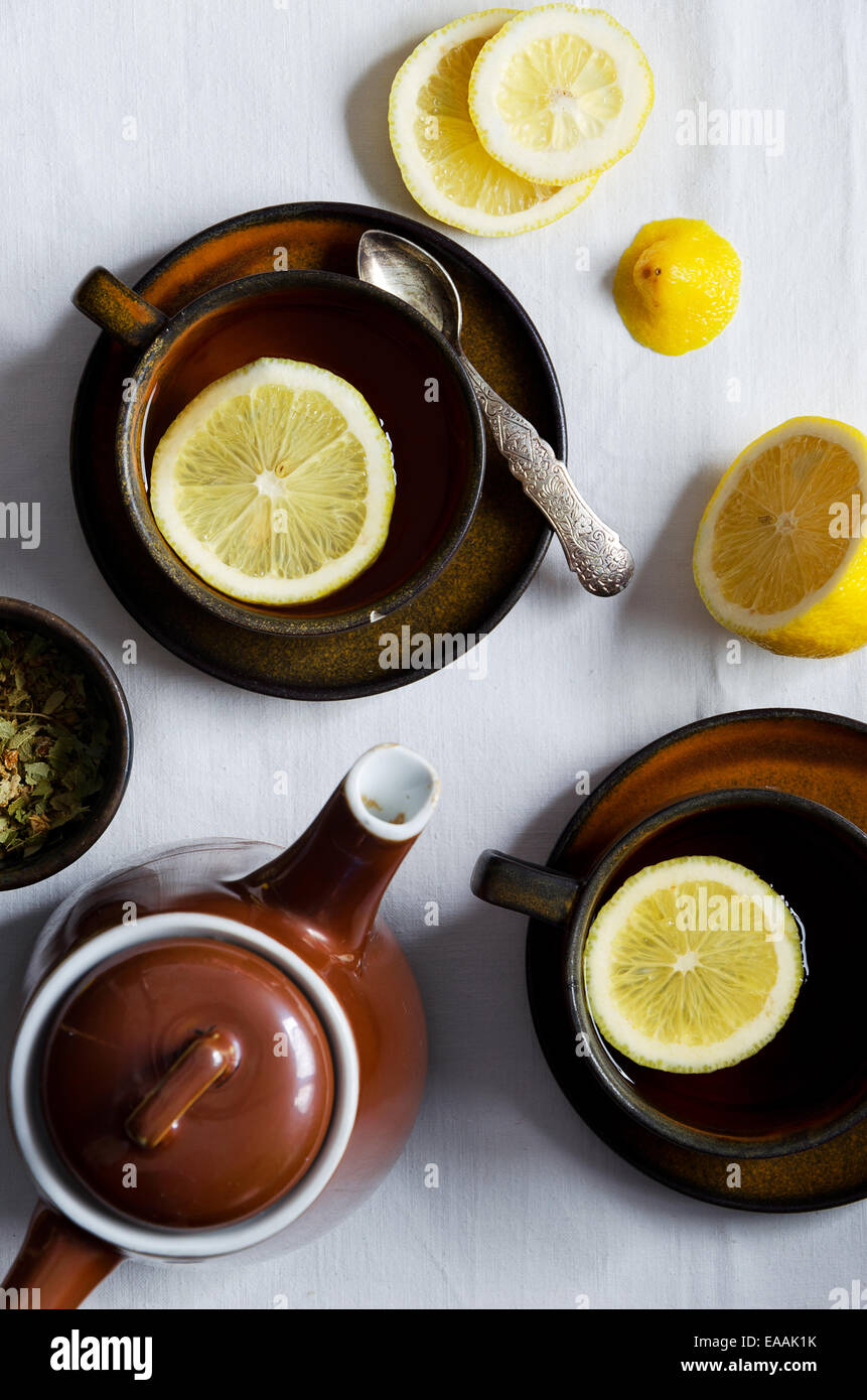 Overhead table cloth hi-res stock photography and images - Alamy