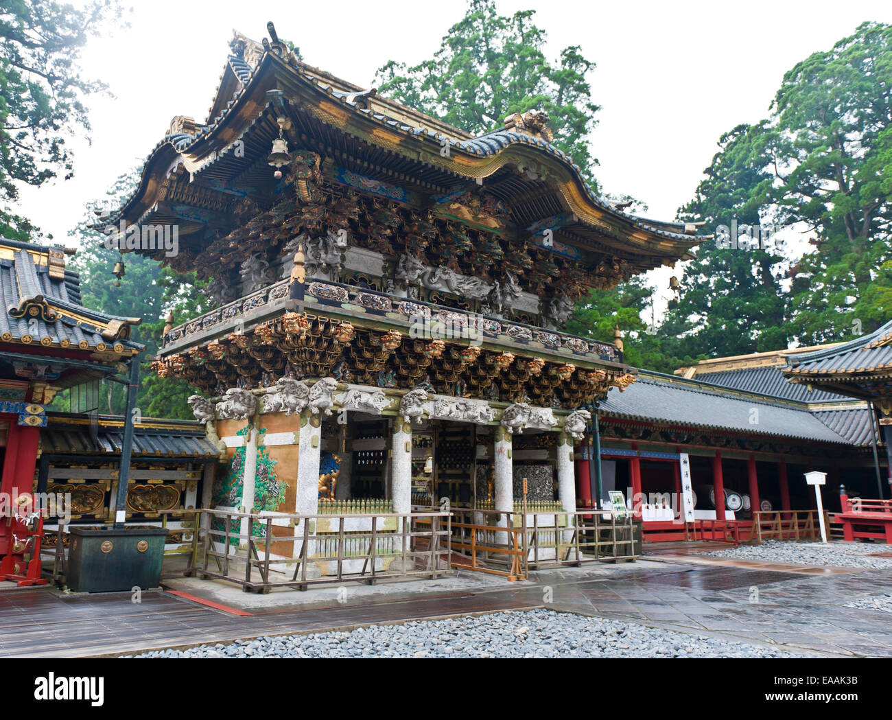Yomeimon at nikko toshogu hi-res stock photography and images - Alamy