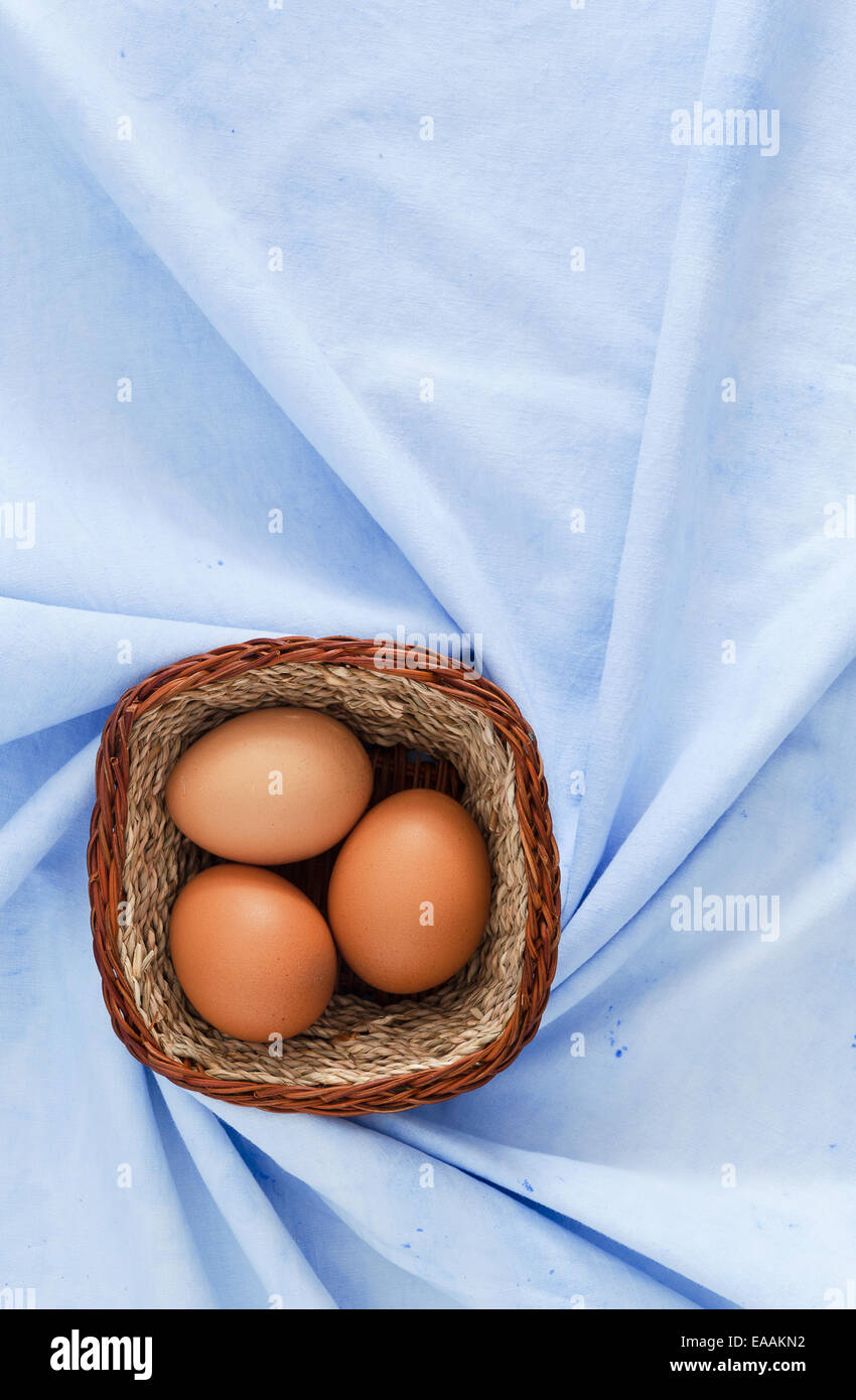 Groceries basket top view hi-res stock photography and images - Alamy