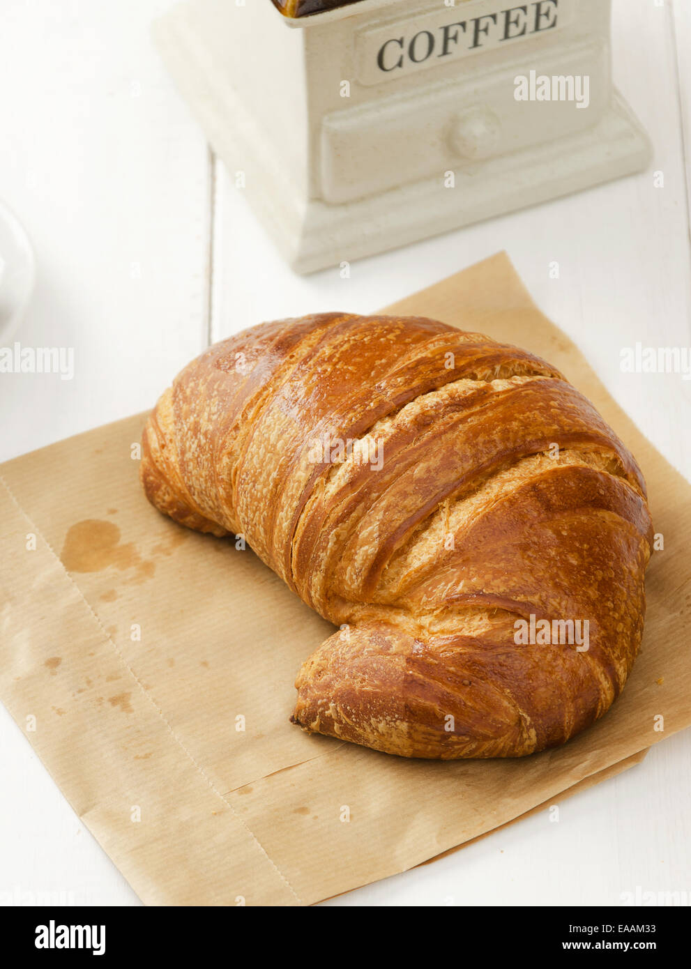 White croissant hi-res stock photography and images - Alamy