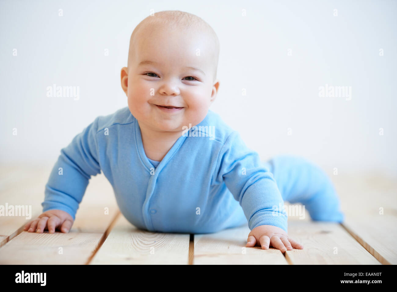 Happy baby with a beaming smile Stock Photo - Alamy
