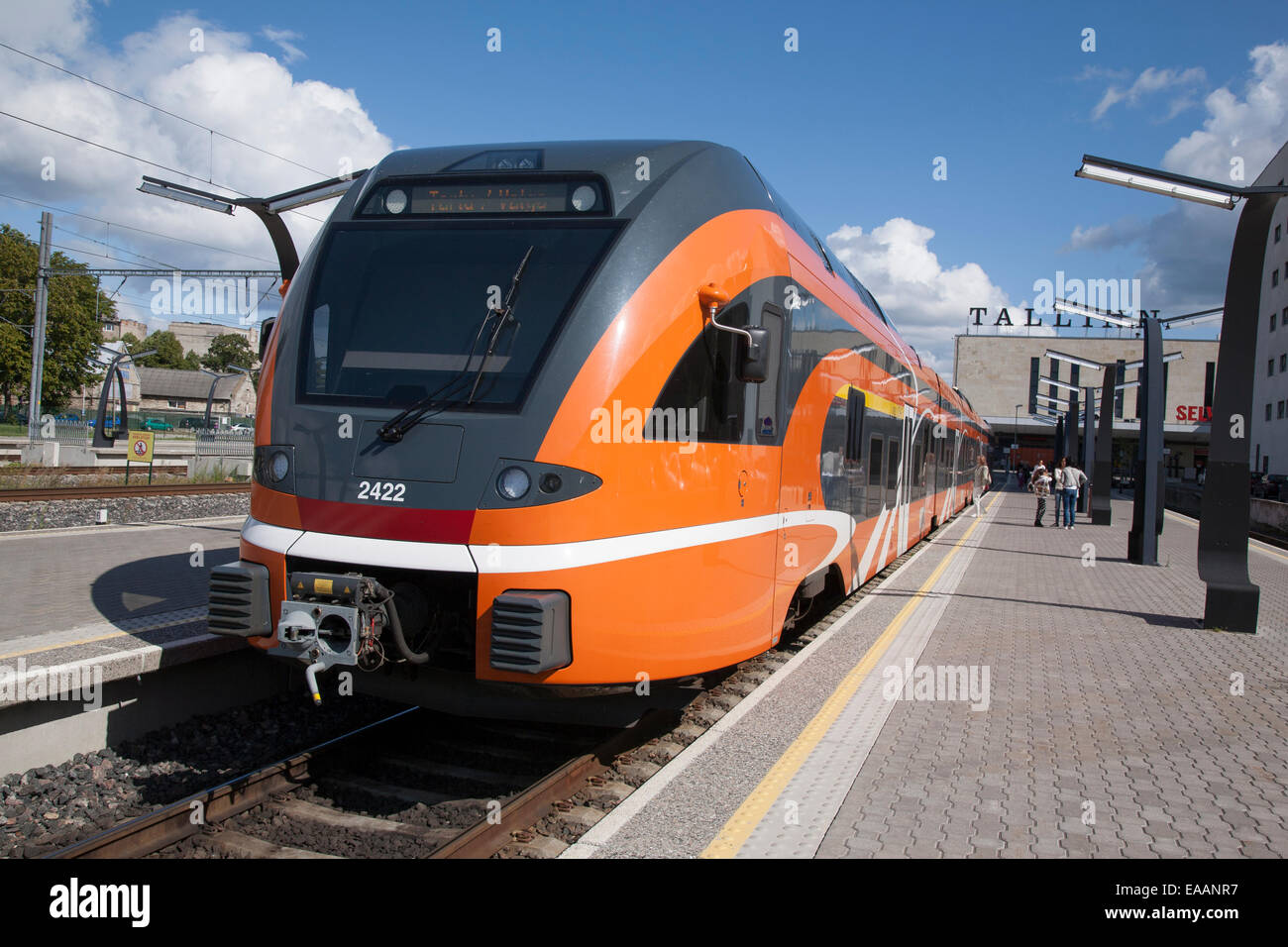 Tallinn Railway Station, Estonia Stock Photo - Alamy