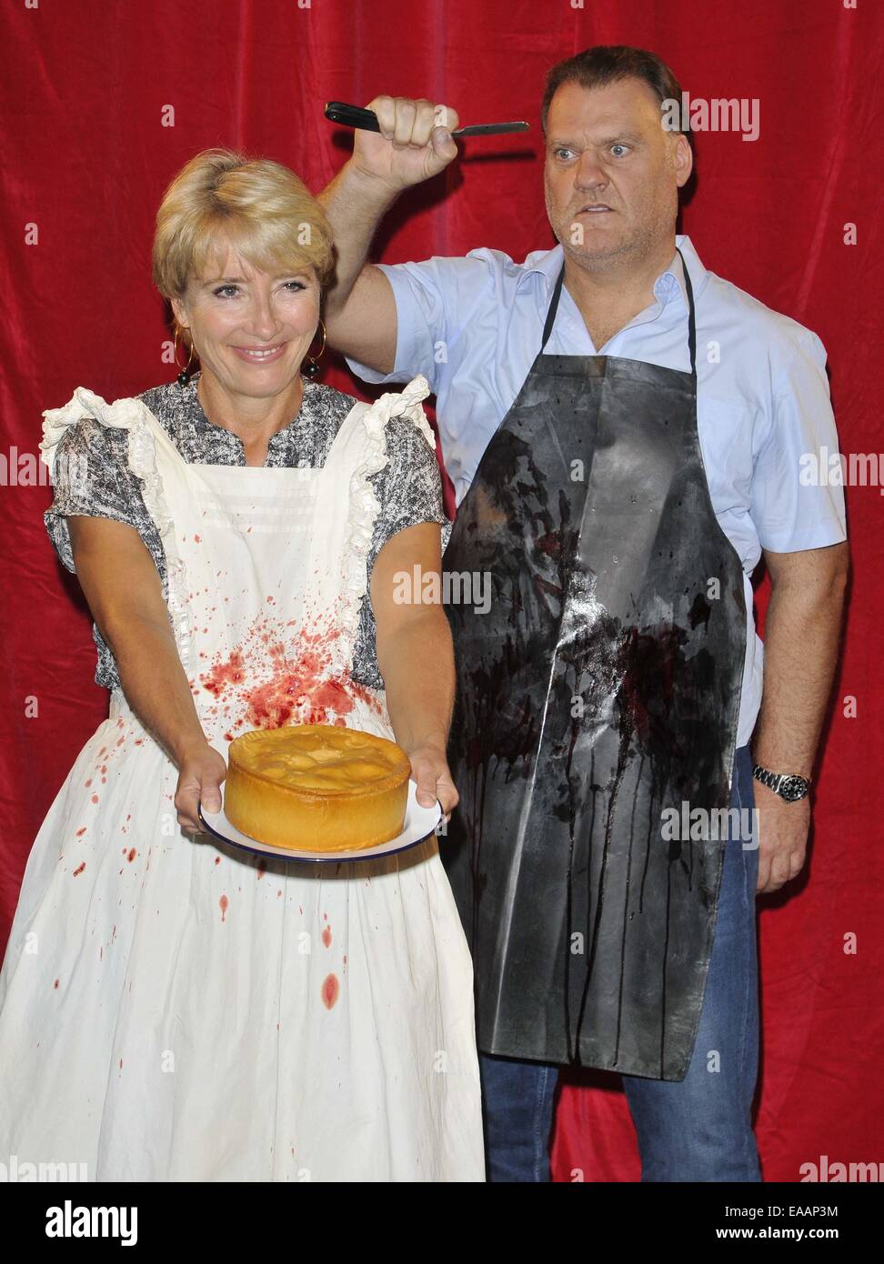 London. UK. Emma Thompson & Bryn Terfel at the Sweeney Todd: The Demon ...