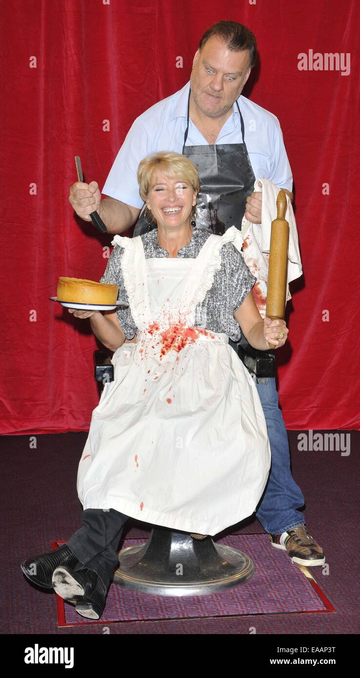 London. UK. Emma Thompson & Bryn Terfel at the Sweeney Todd: The Demon ...