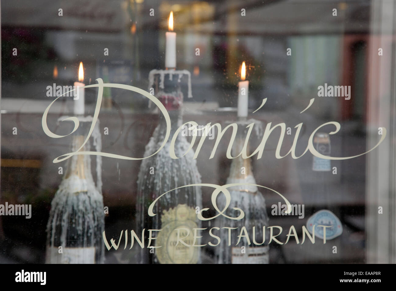 Dominic Restaurant, Tallinn, Estonia Stock Photo - Alamy