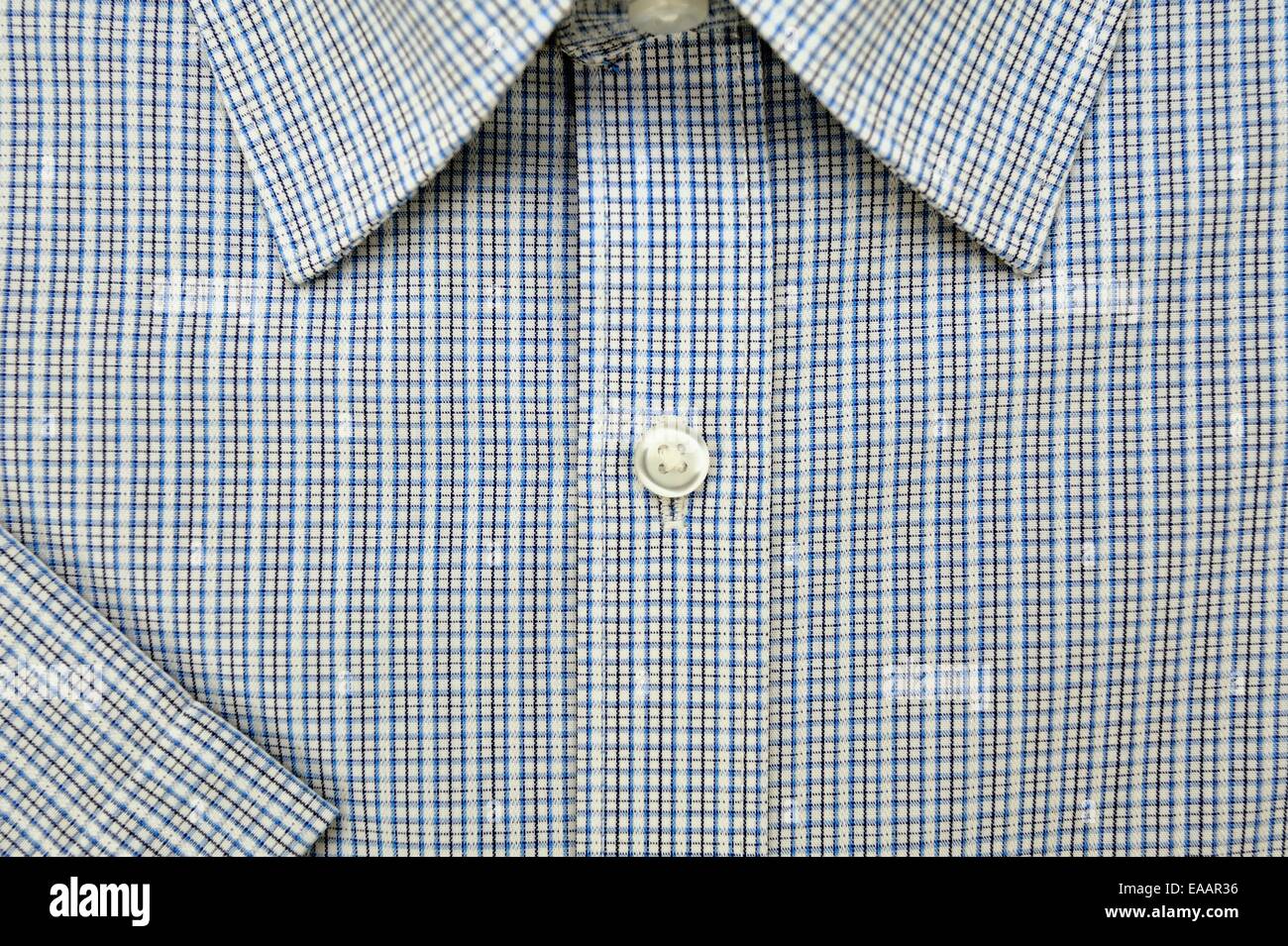 Blue and check fabric hi-res stock photography and images - Alamy