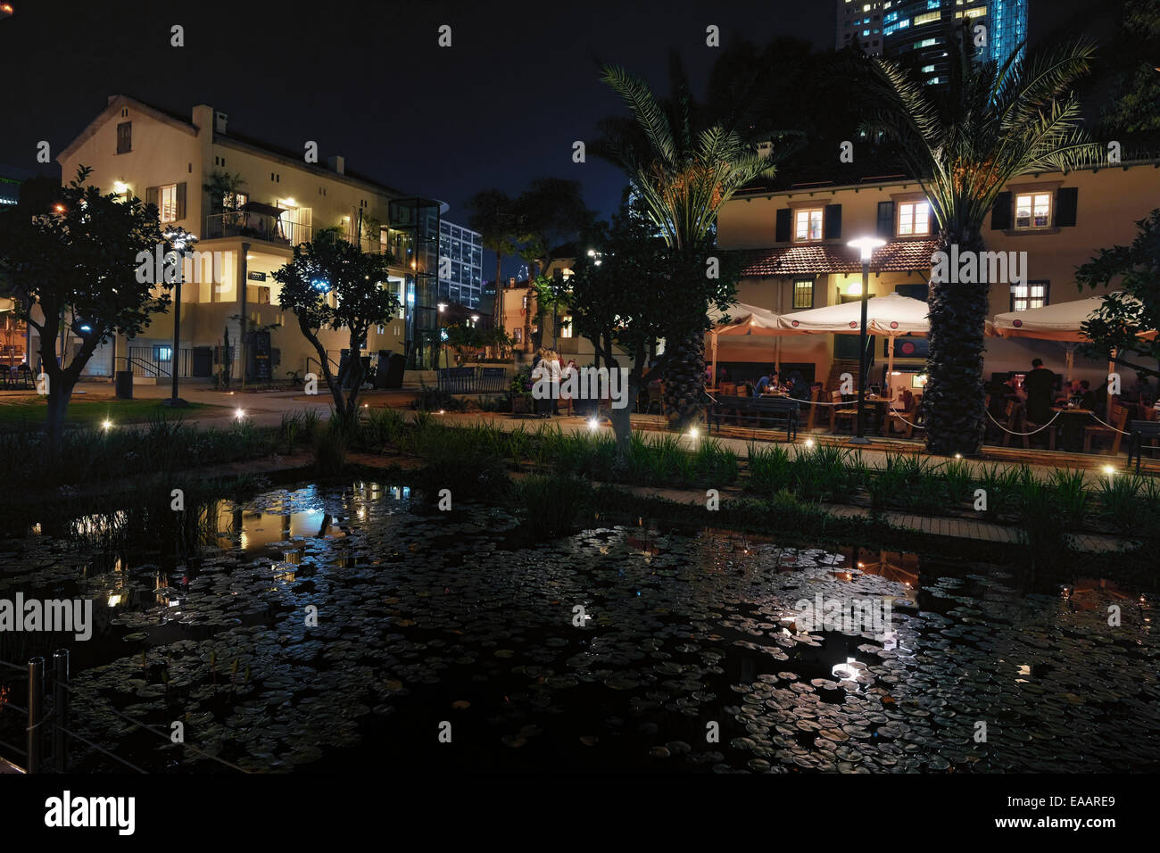 A restored Templar house in Sarona a former colony established by ...