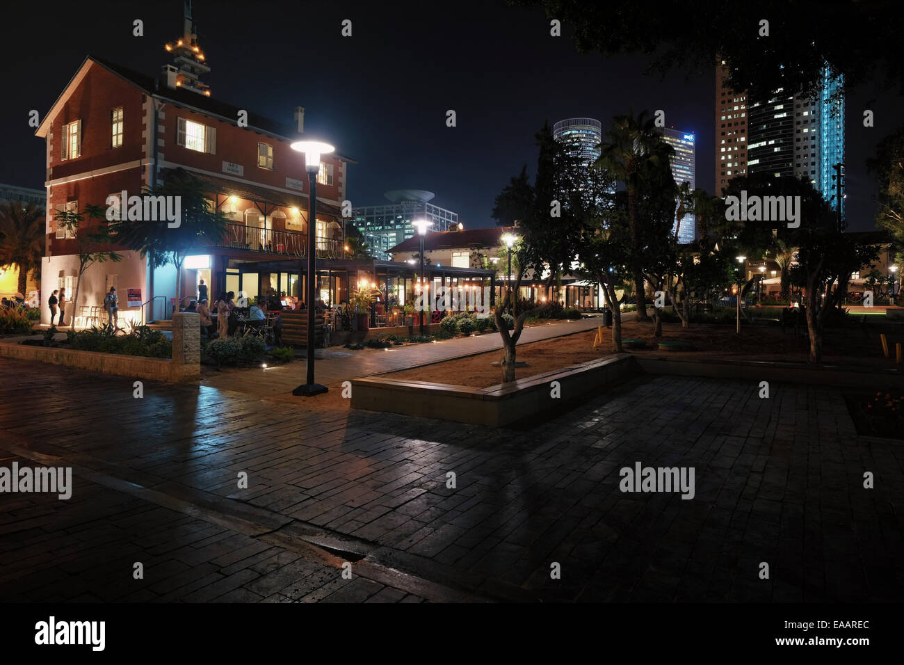 A restored Templar house in Sarona a former colony established by ...