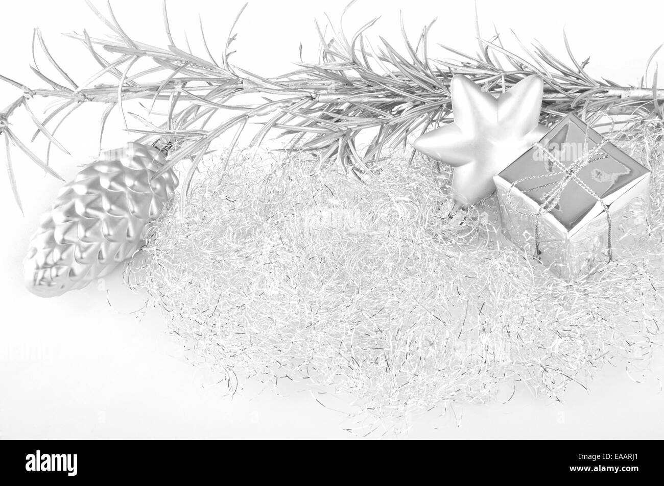 Festive merry christmas background Black and White Stock Photos ...