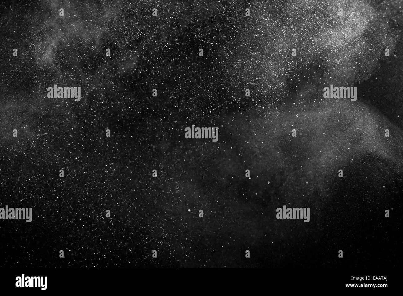 Abstract white powder explosion Stock Photo - Alamy