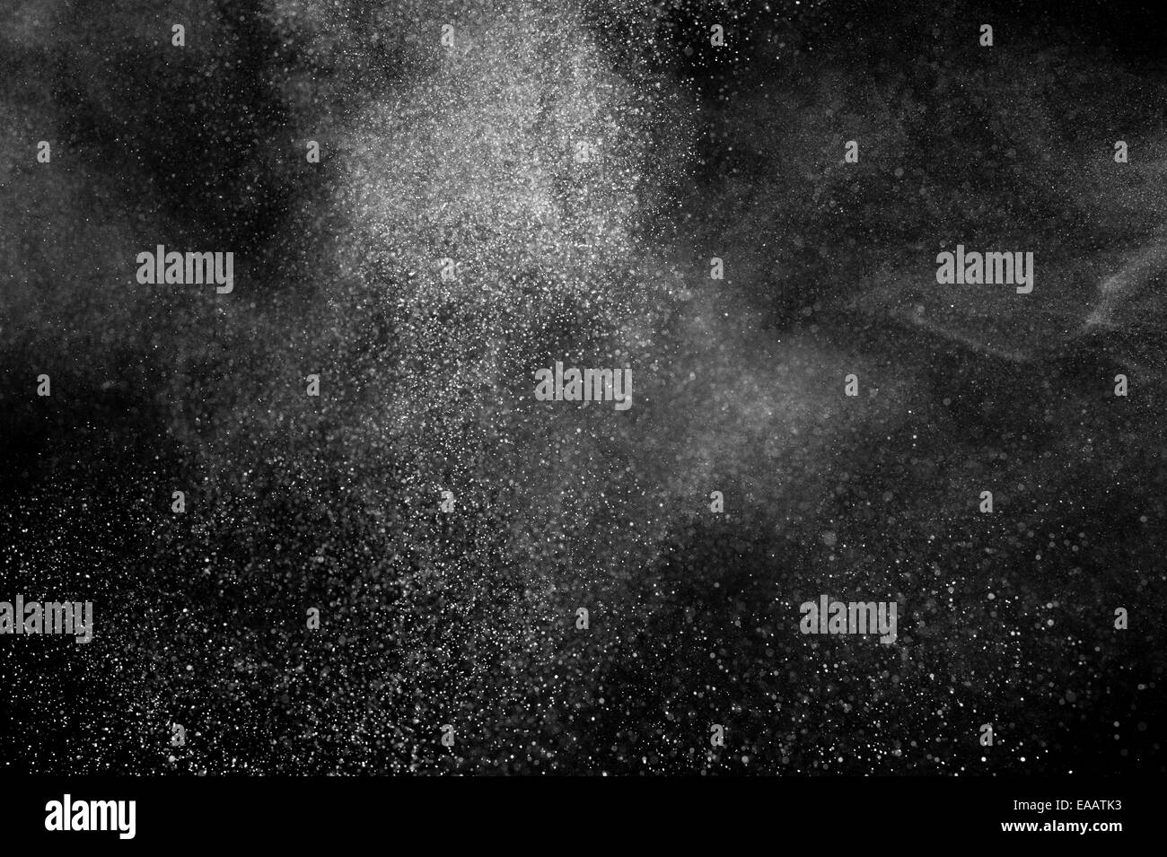 Abstract white powder explosion Stock Photo - Alamy