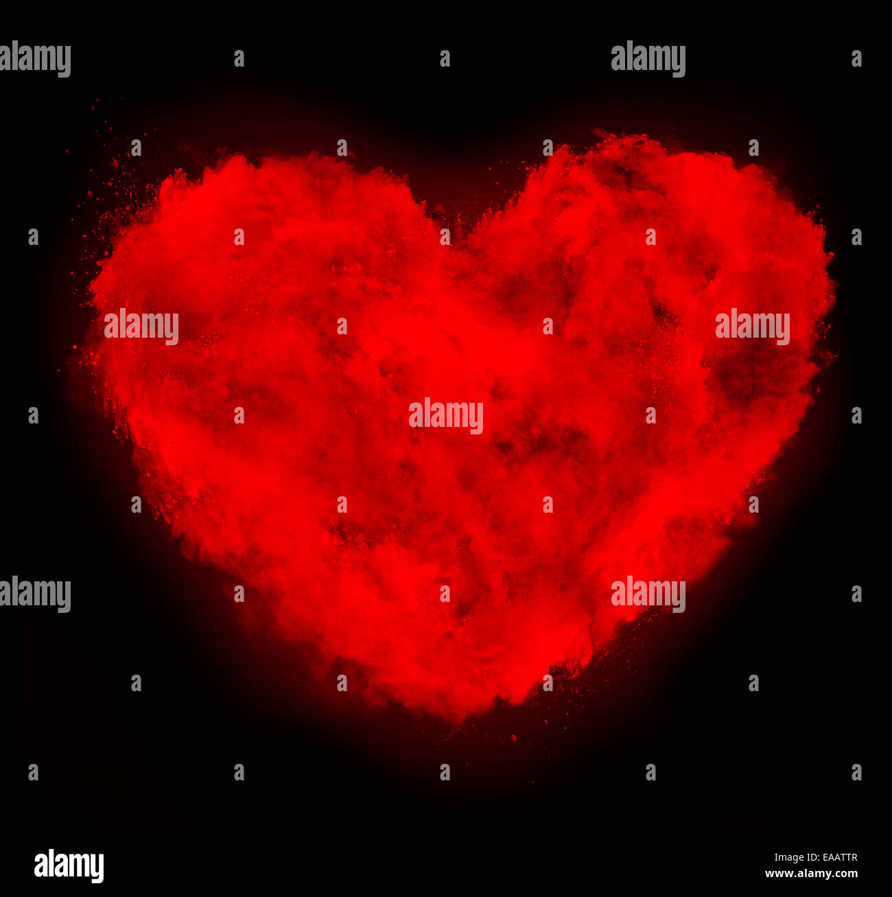 Paint splatter heart hi-res stock photography and images - Alamy