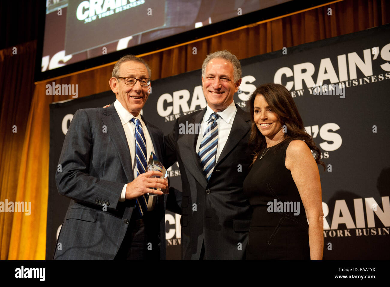 Manhattan, New York, USA. 10th Nov, 2014. Inductee STEVE ROSS, DAN ...