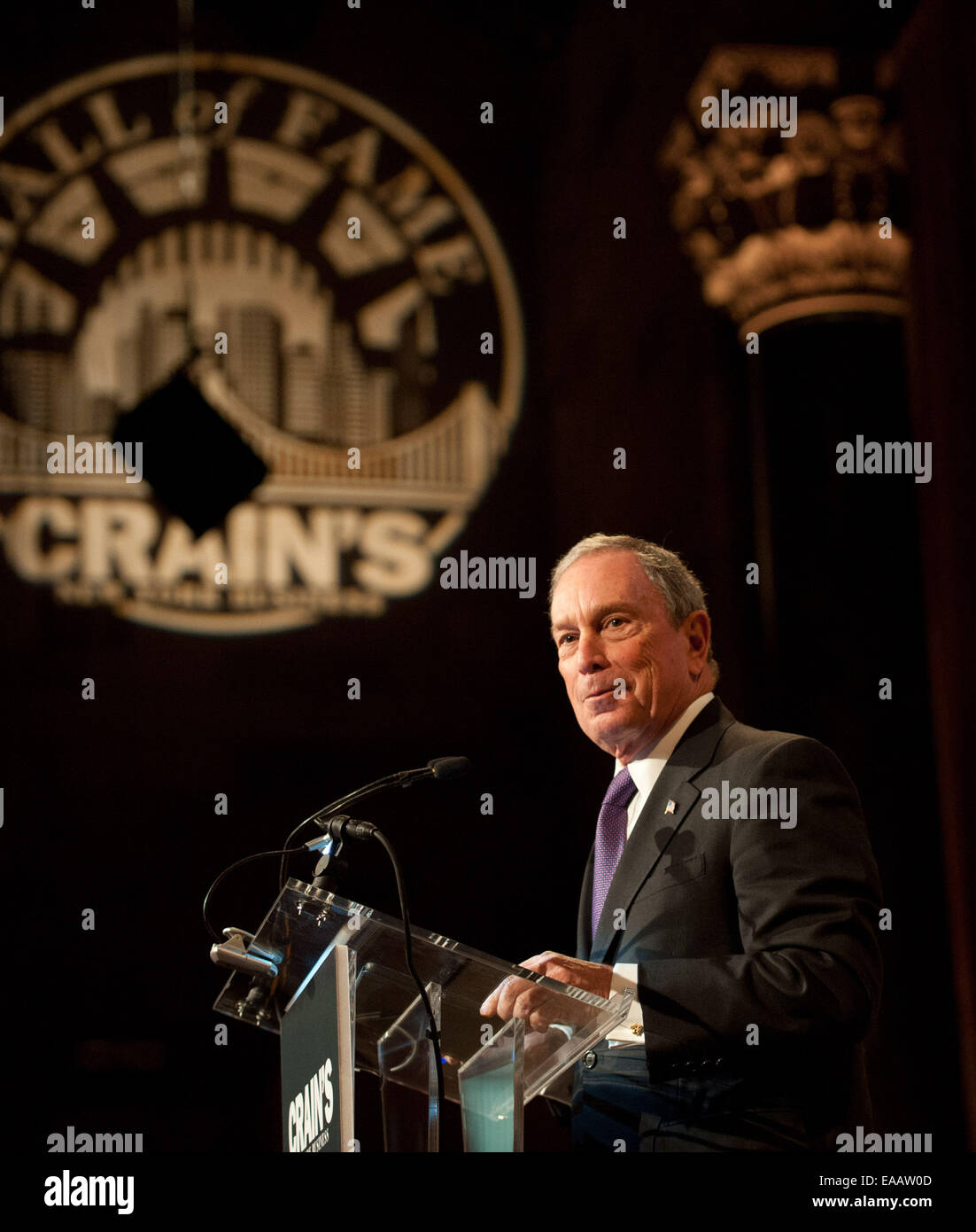 Manhattan, New York, USA. 10th Nov, 2014. Former Mayor and Lifetime ...