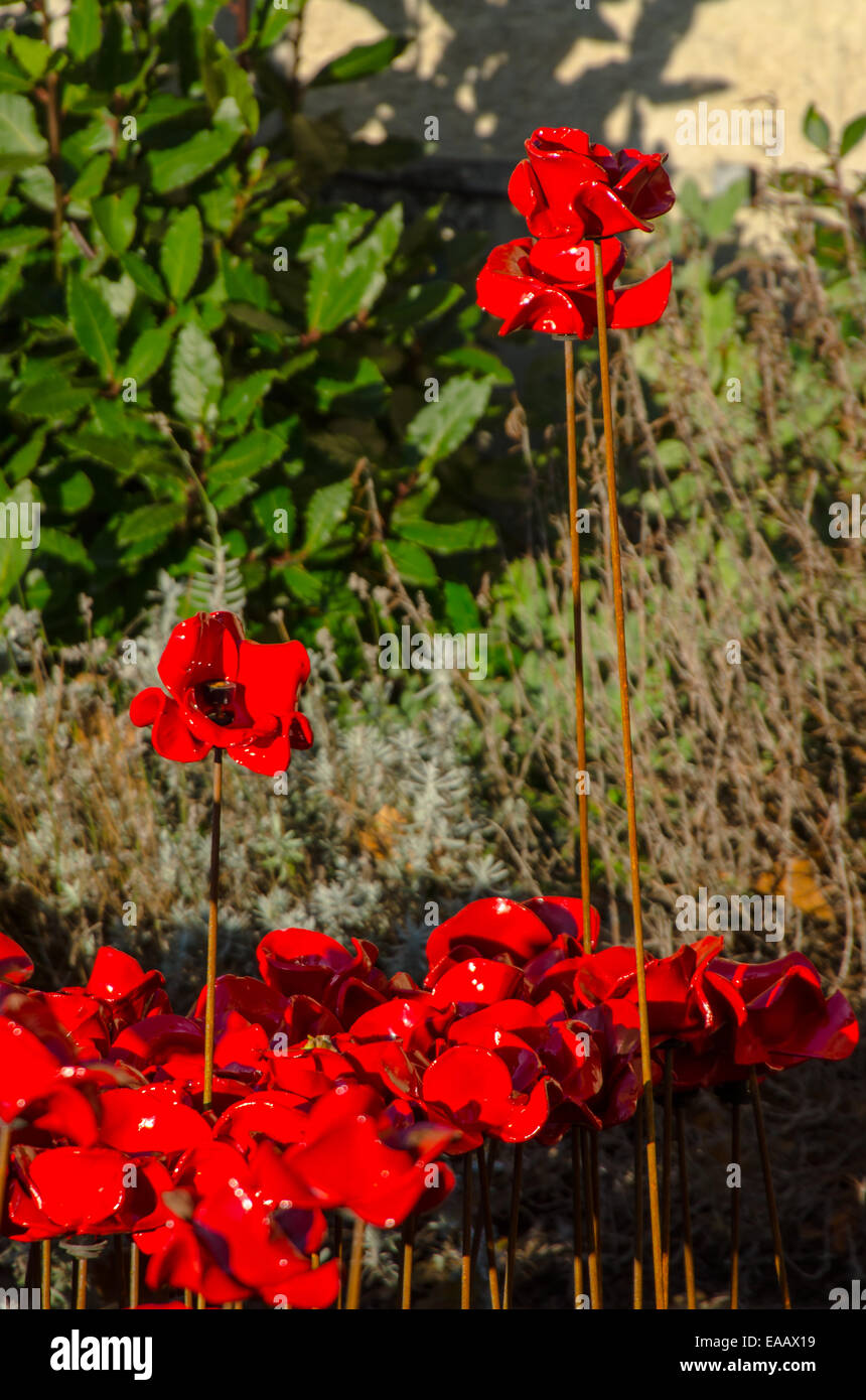 Blood Swept Lands and Seas of Red is a 2014 work of installation art ...