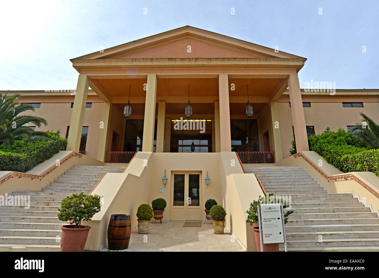 Veramonte vineyard Casablanca Chile Stock Photo - Alamy