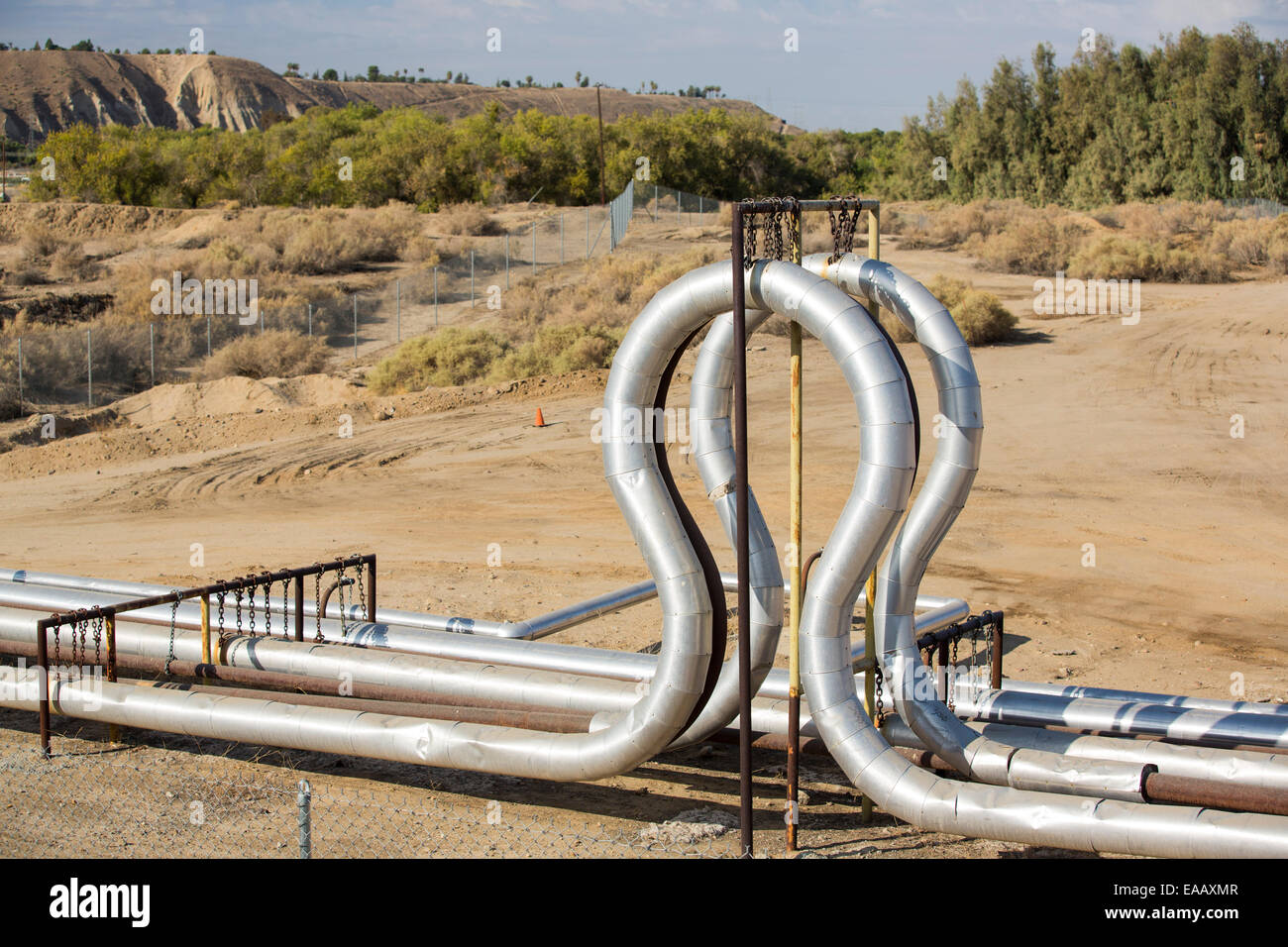 The Kern River oilfield in Oildale, Bakersfield, California, USA ...