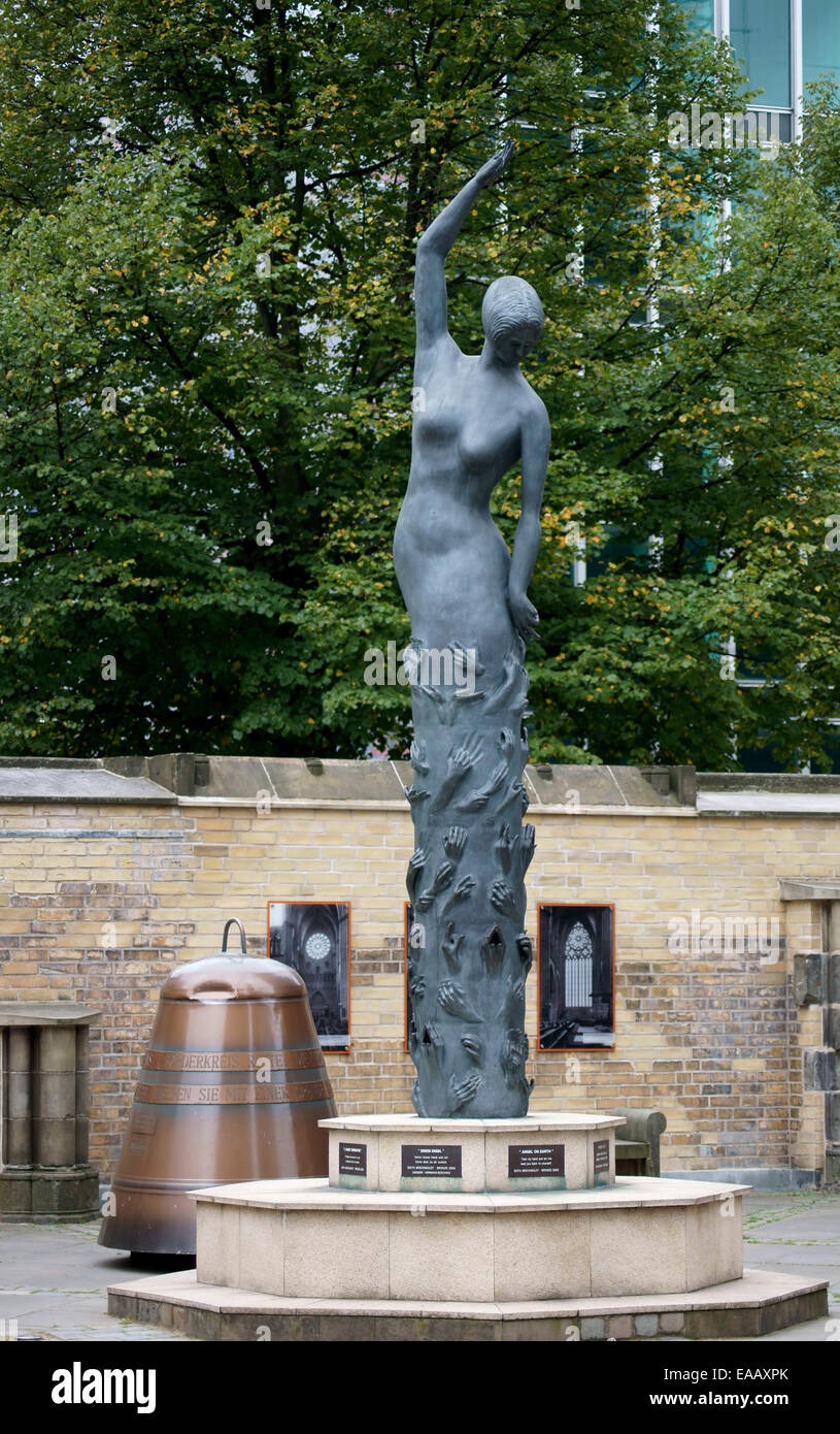 Sculpture Earth angel Stock Photo - Alamy