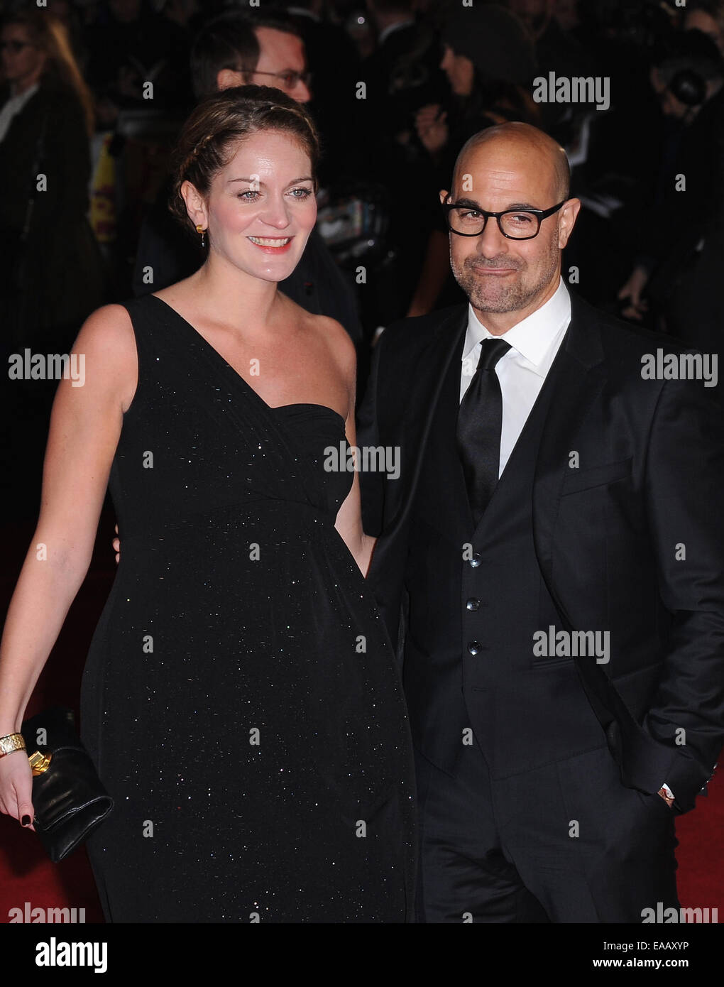 London, UK. 10th Nov, 2014. Stanley Tucci arrives for the World ...