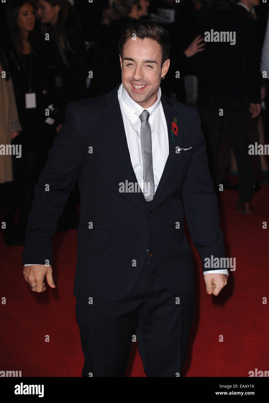 London, UK. 10th Nov, 2014. Steve Ritchie arrives for the World ...