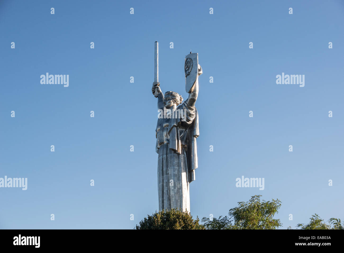 Mother Motherland statue designed by Yevgeny Vuchetich - part of the ...