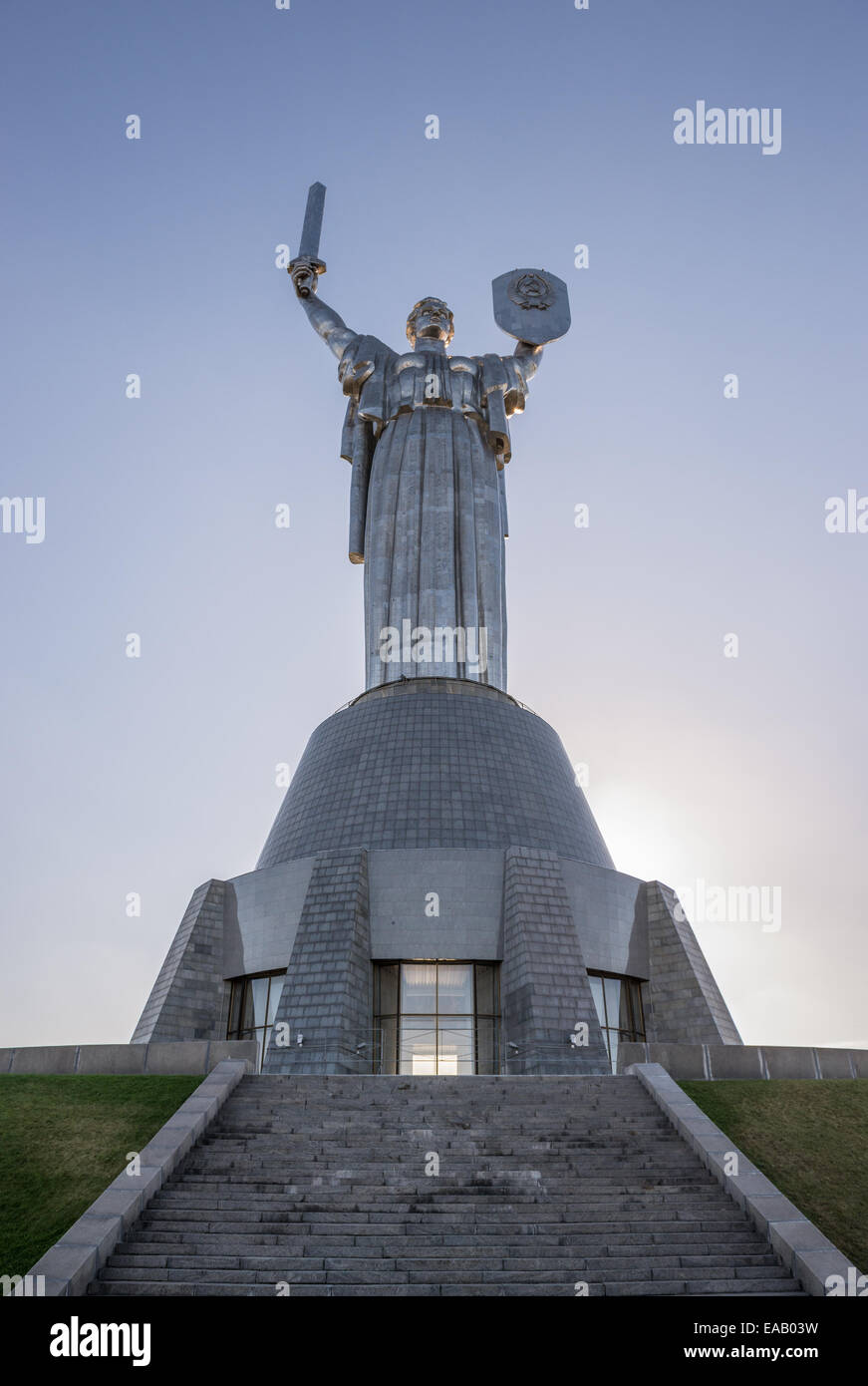 Mother Motherland statue designed by Yevgeny Vuchetich - part of the ...