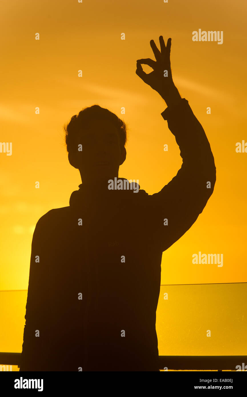 Man ok sign hi-res stock photography and images - Alamy